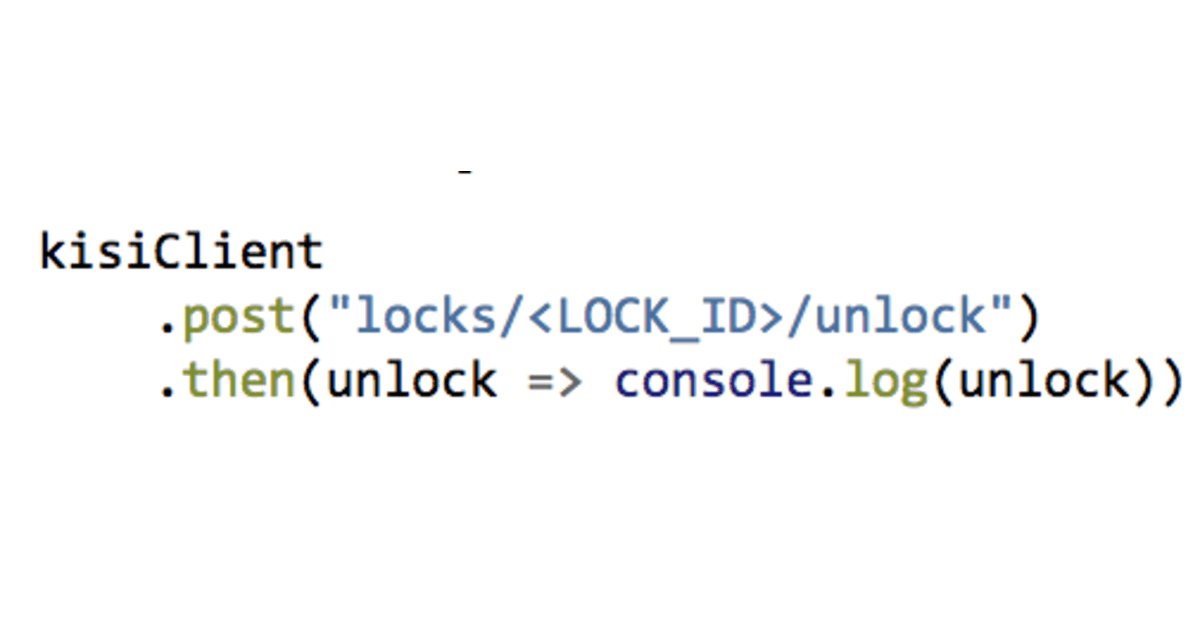Kisi’s API to Unlock Doors vs Smart Lock API Alternatives