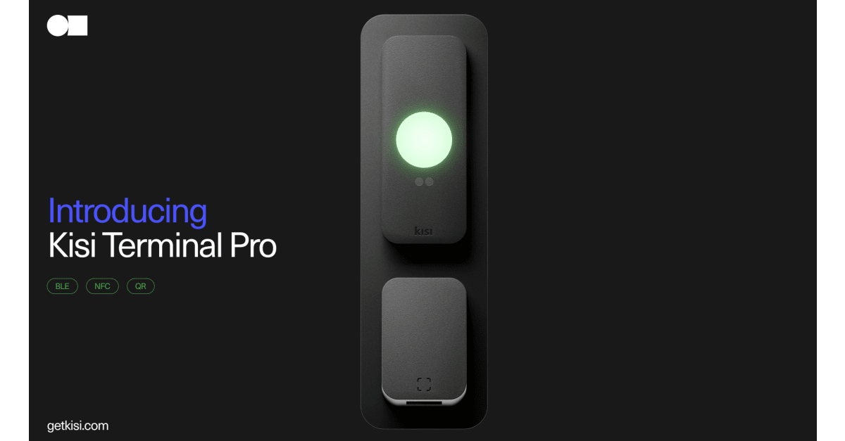 Announcing Kisi Terminal Pro, An All-In-One Access Control Solution