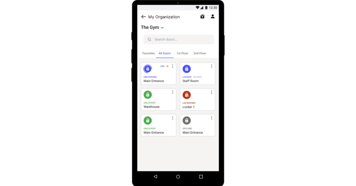 Enhanced admin experience with new navigation on mobile | Kisi