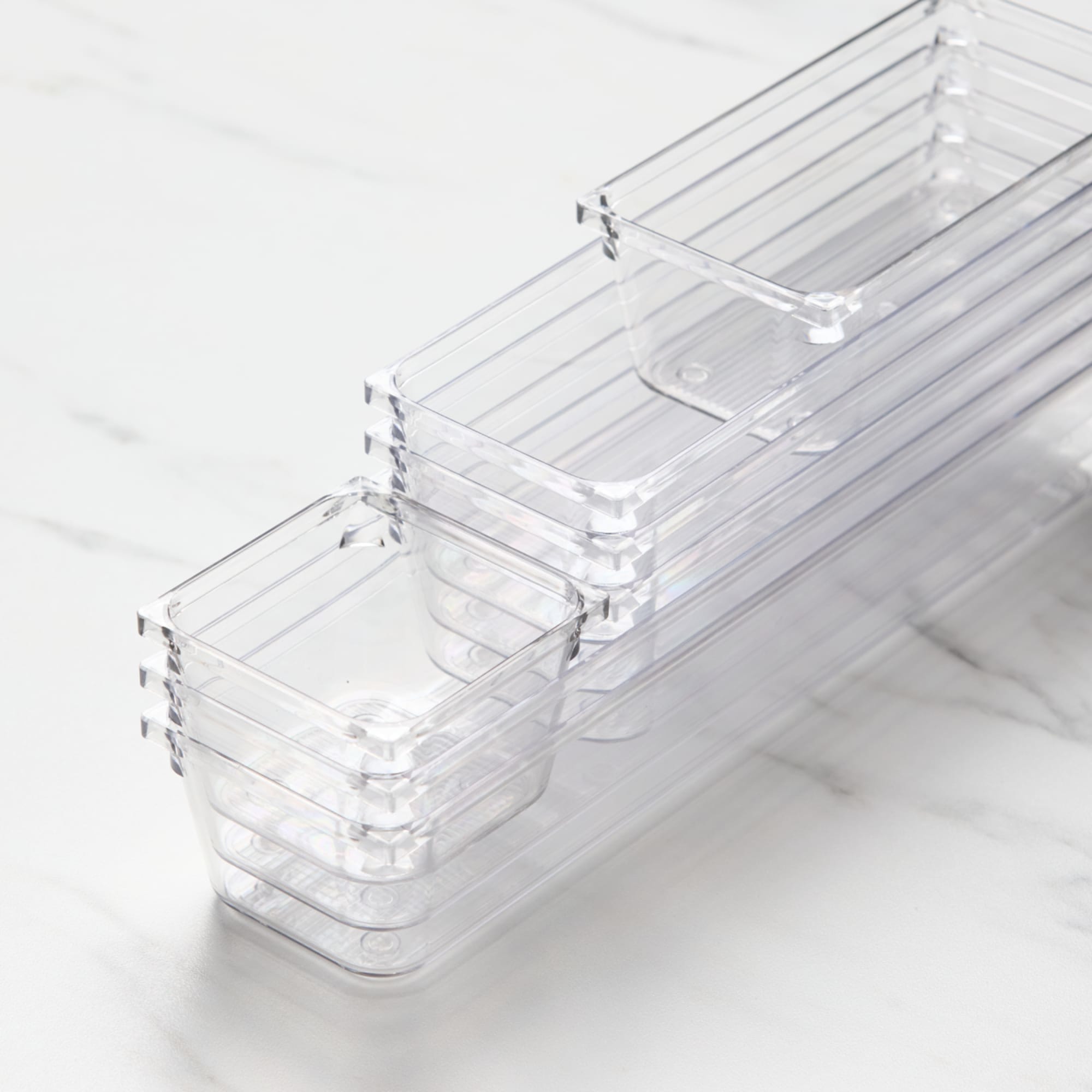 Clear Drawer Organiser Set 7pc | Kitchen Warehouse™