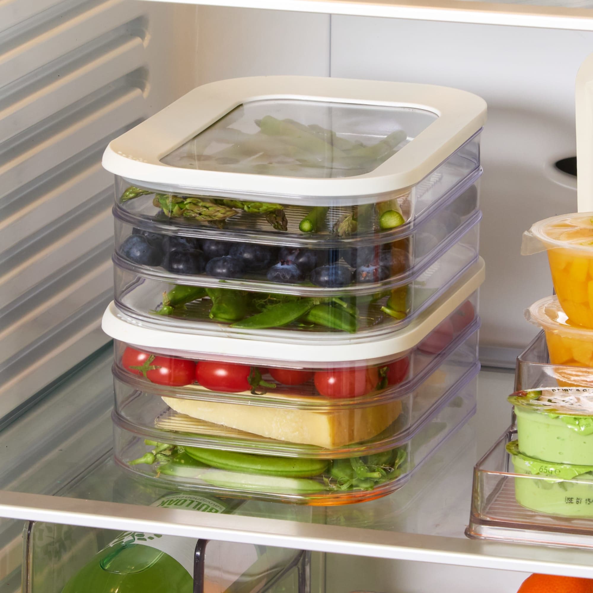 Kitchen Pro Clear Fresh Stackable Container Set of 3 | Kitchen Warehouse™