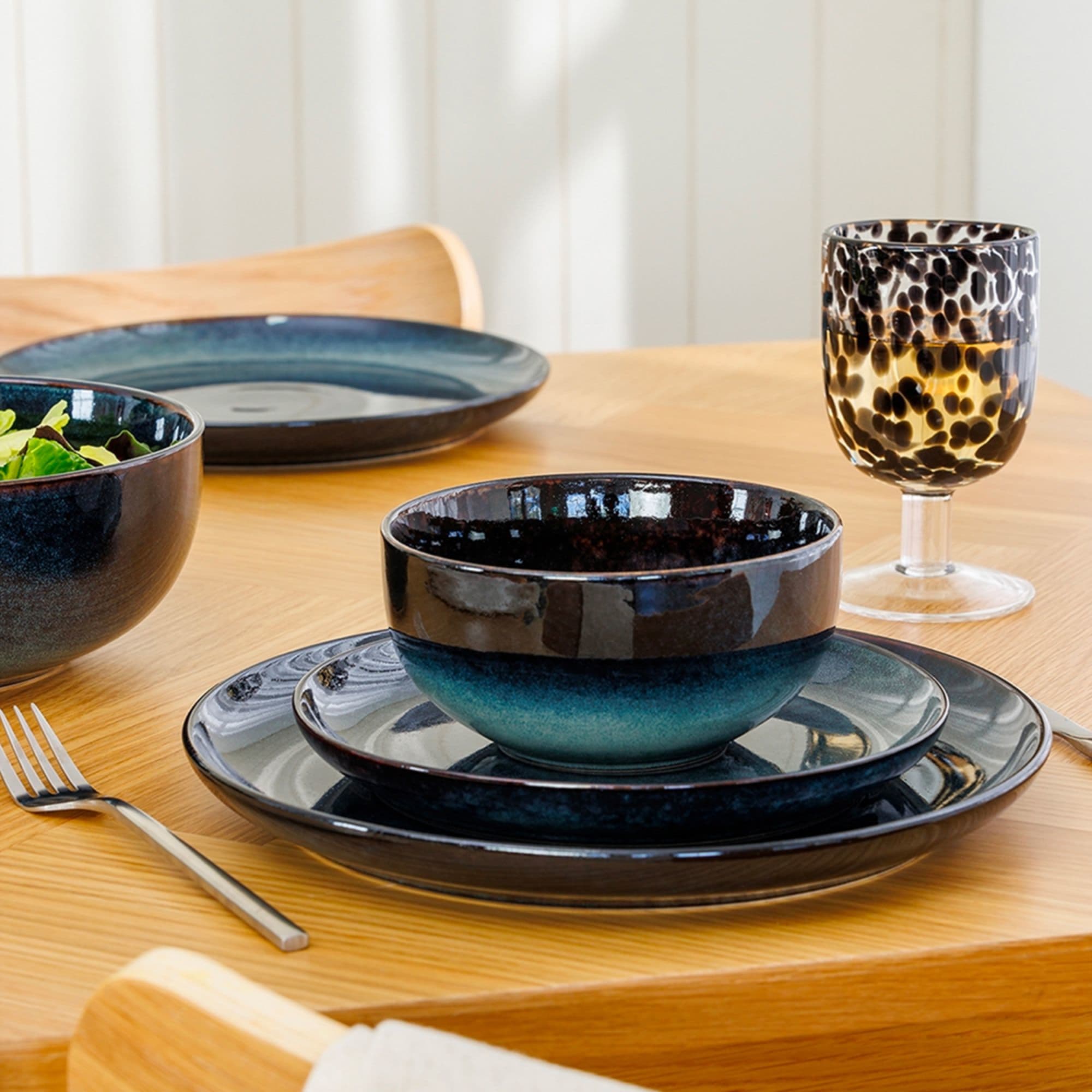 Ecology Element Dinner Set 12pc Raven | Kitchen Warehouse™