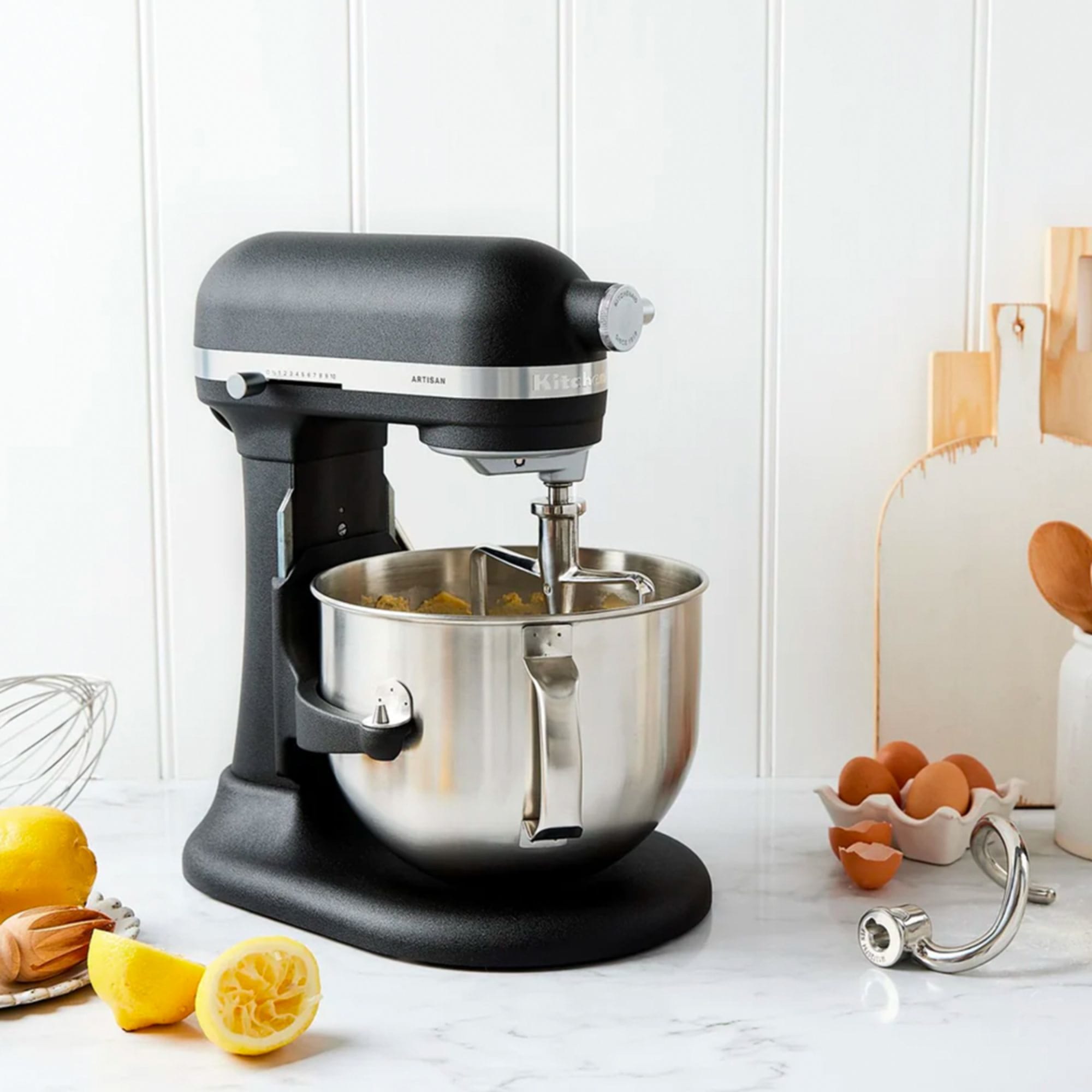 KitchenAid Artisan KSM70 Bowl Lift Mixer Cast Iron Black | Kitchen ...