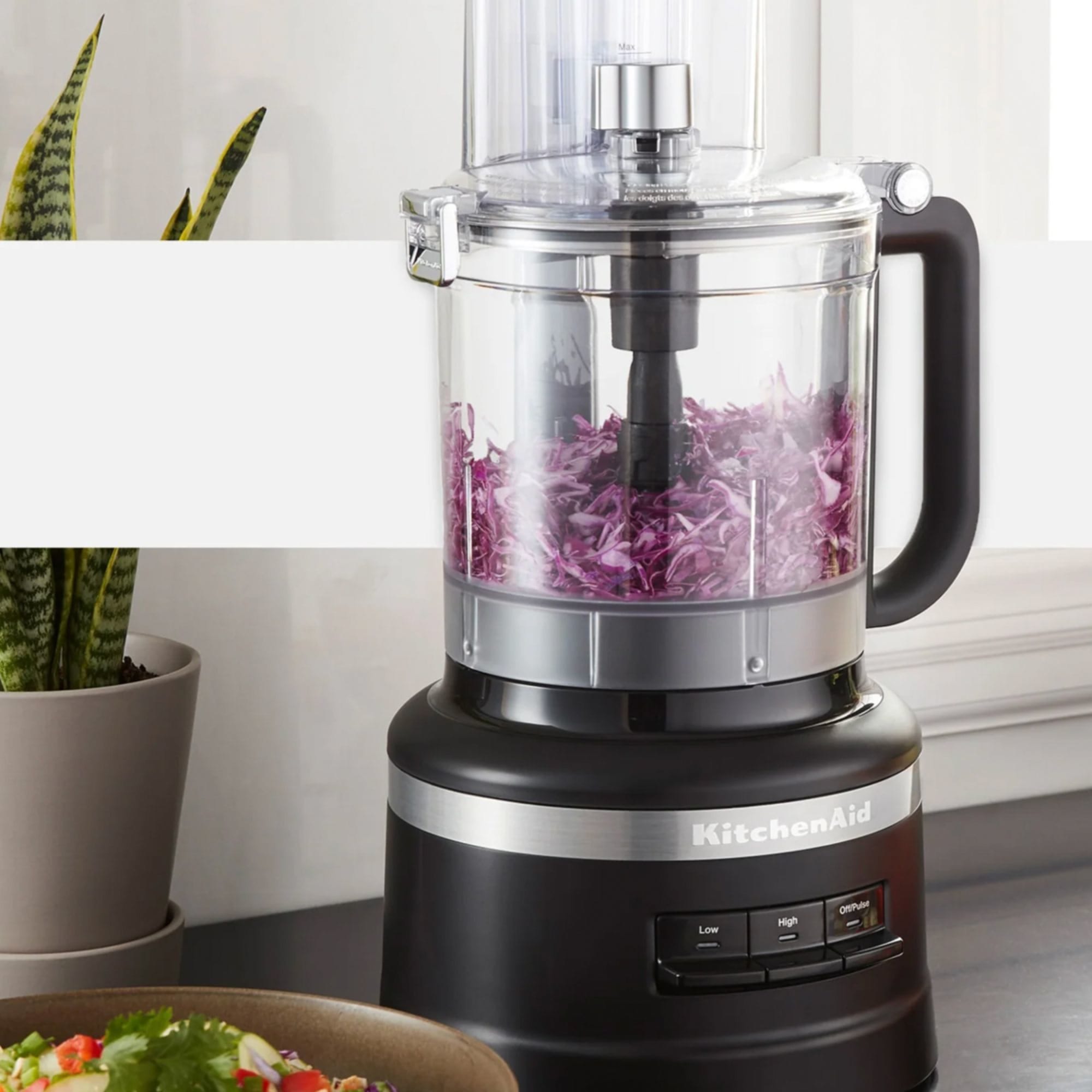 KitchenAid KFP1319 Food Processor 13 Cup Matte Black | Kitchen Warehouse™
