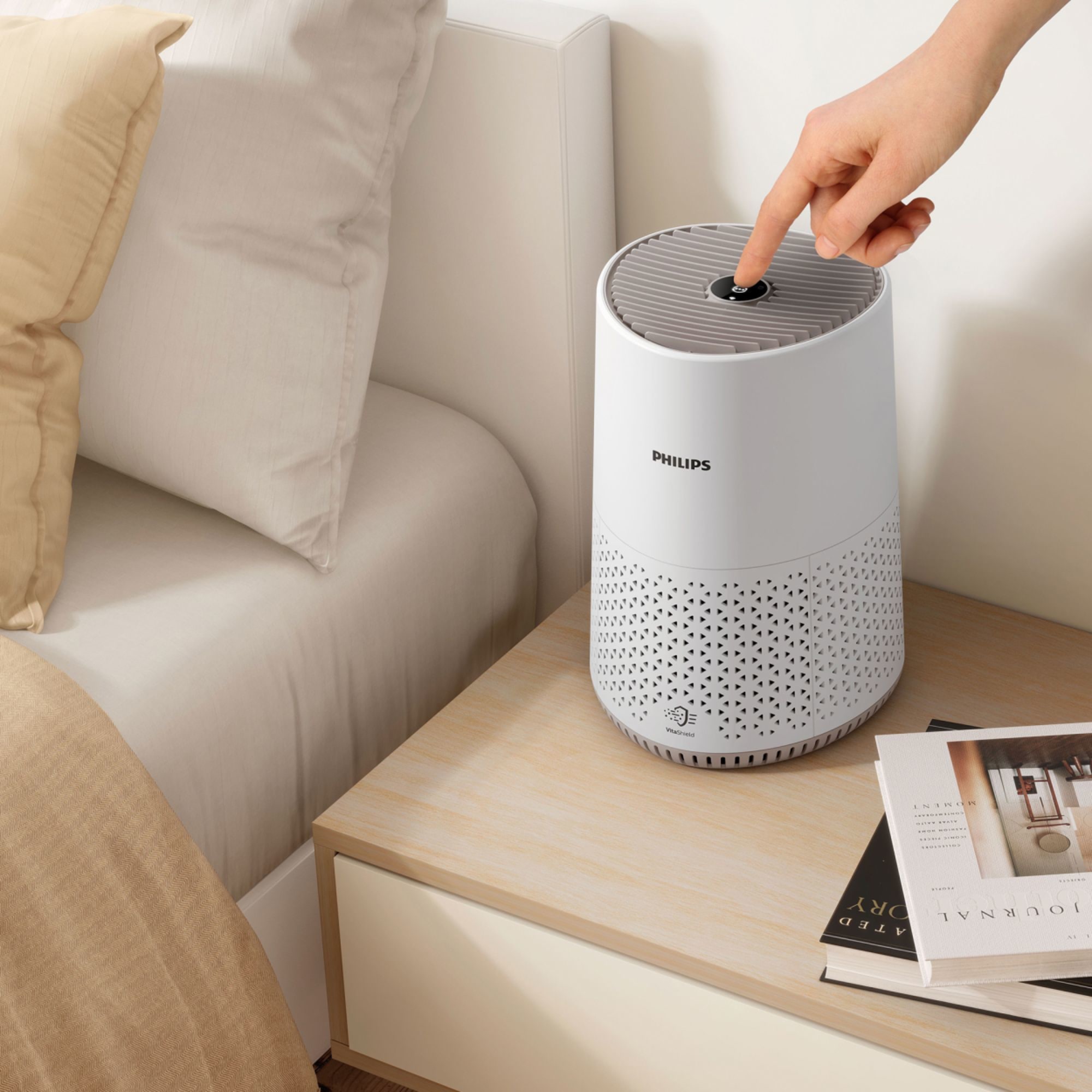 Philips 600i Series AC0650/10 Air Purifier CADR 300m3/h White | Kitchen ...