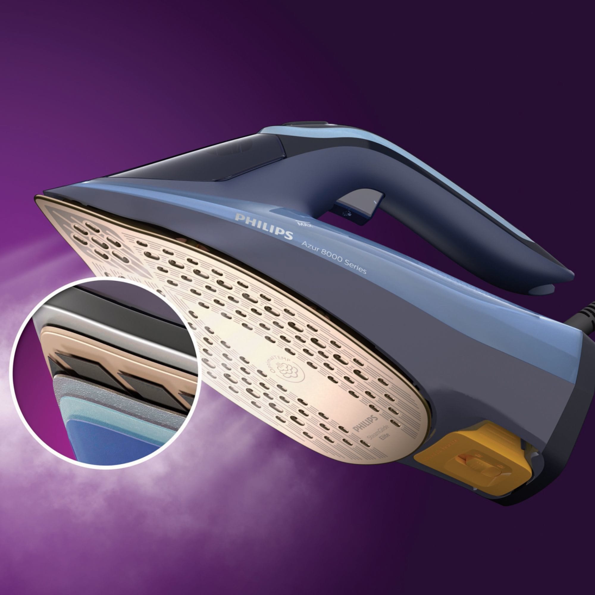 Philips 8000 Series DST8020/20 Steam Iron Blue | Kitchen Warehouse™