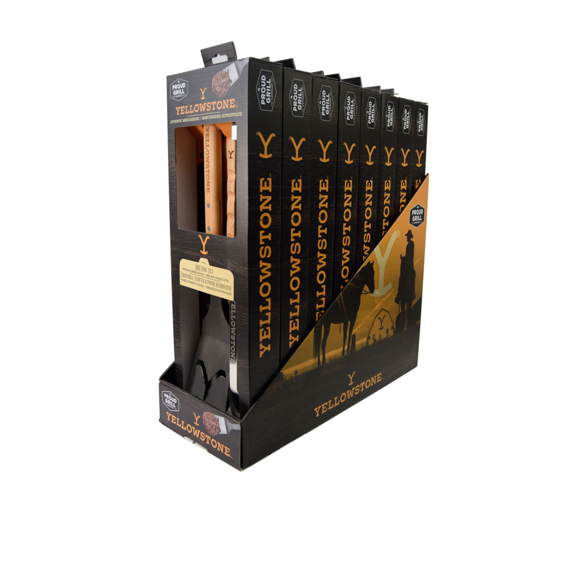 Proud Grill Yellowstone BBQ Tool Set 2pc | Kitchen Warehouse™