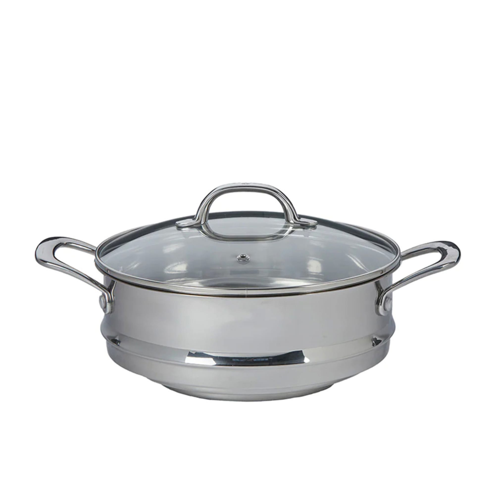 Swiss Diamond Premium Steel Steamer with Lid fits 16/18/20cm | Kitchen ...