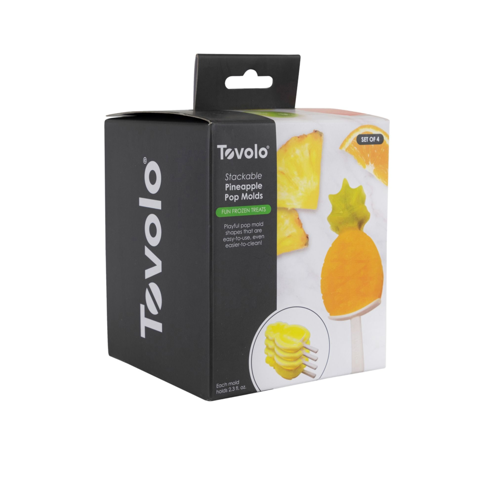 Tovolo Stackable Pop Moulds Set of 4 Pineapple | Kitchen Warehouse™