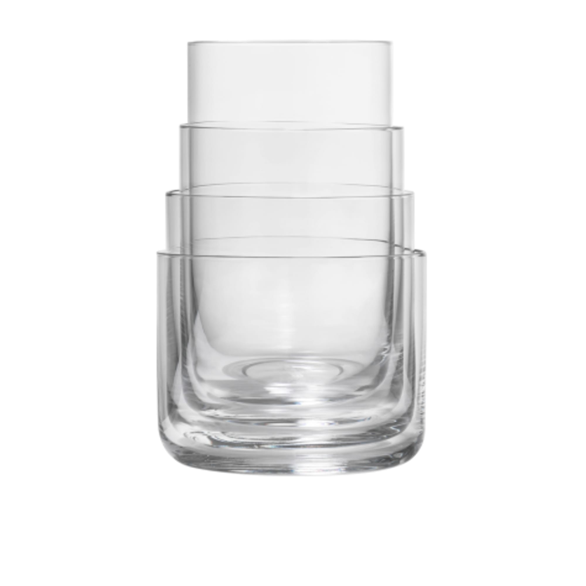 Aarke Nesting Glass 290mL Set 4pc | Kitchen Warehouse™