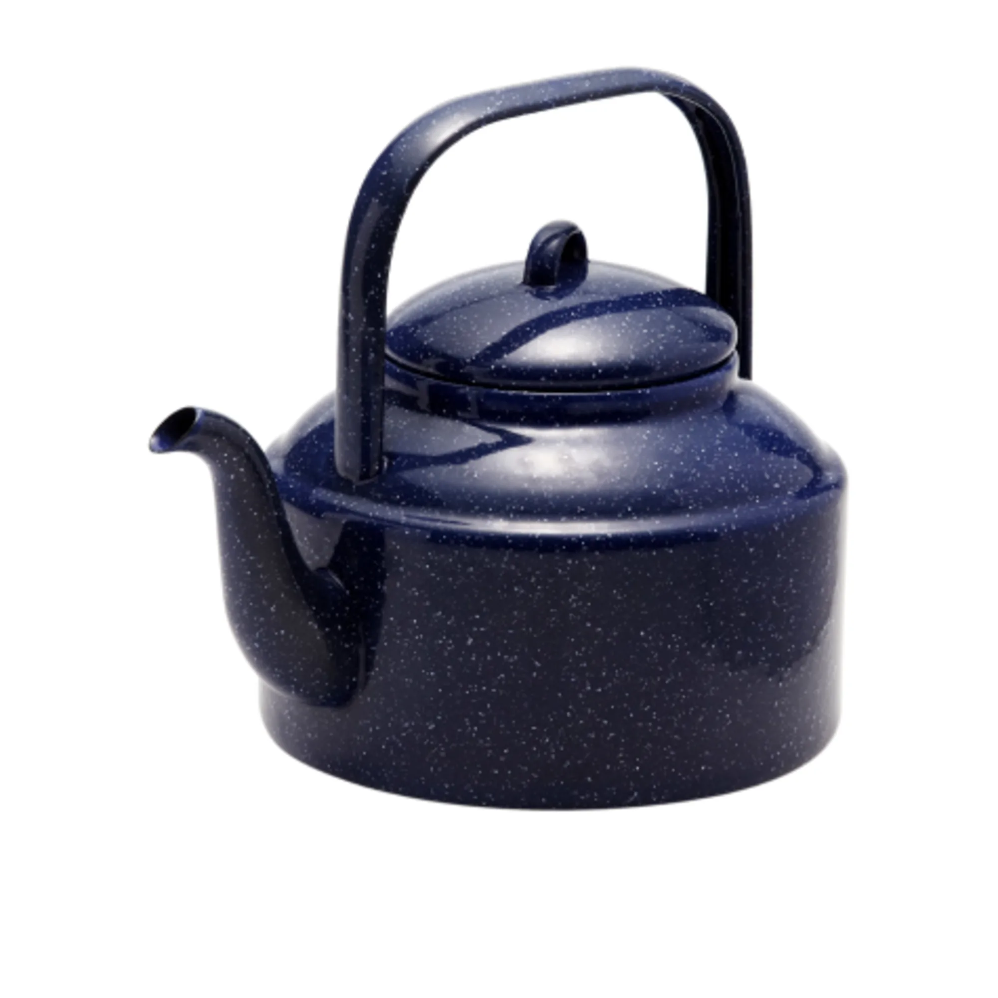Falcon Enamelware Kettle 2L White/Blue Rim | Kitchen Warehouse™