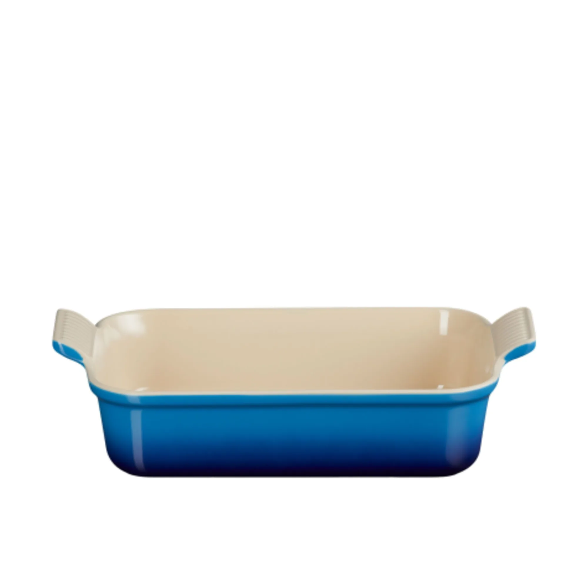 Le Creuset Stoneware Heritage Rectangular Dish 26cm - 2.3L Azure Blue ...