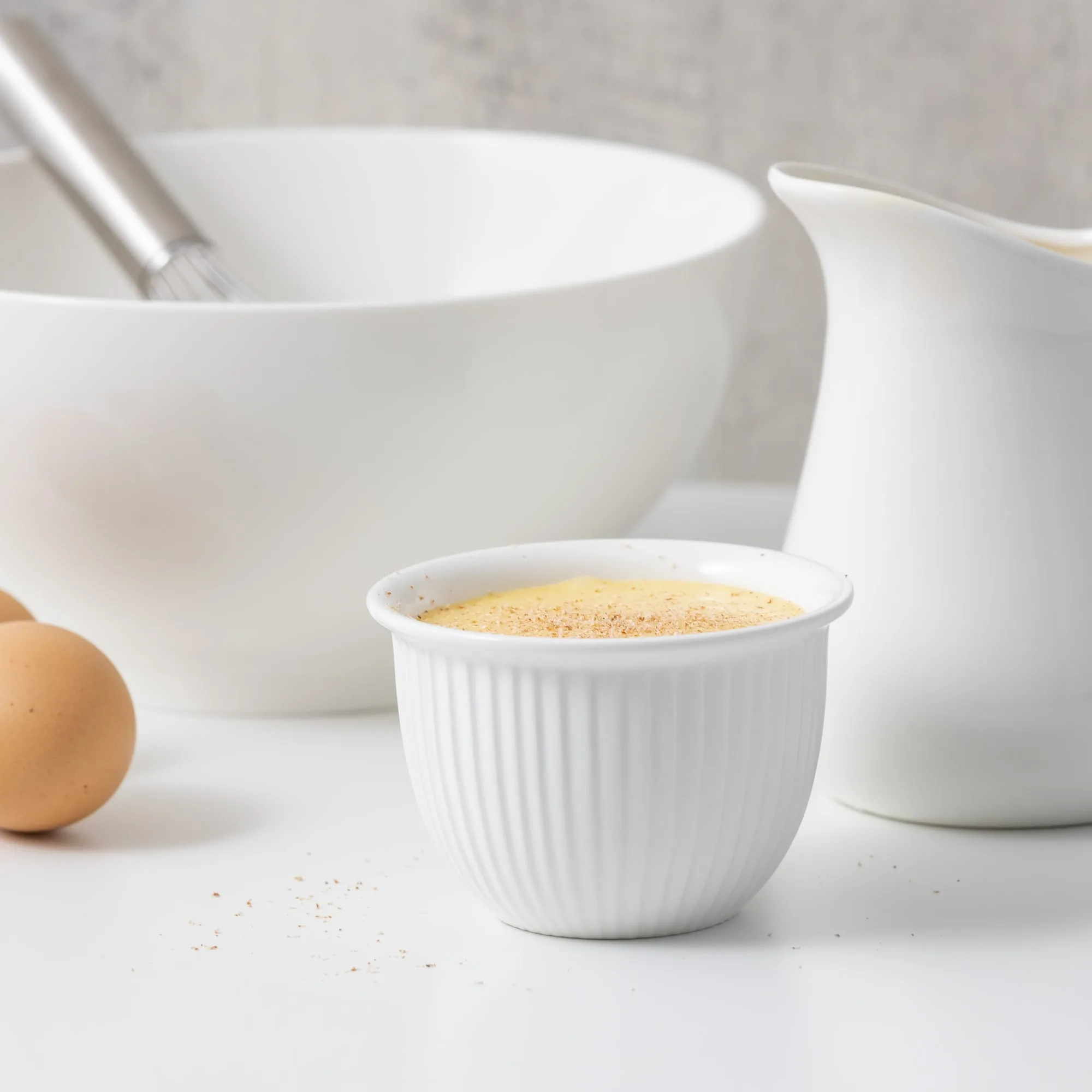 Classic Custard Cup 180ml White | Kitchen Warehouse™