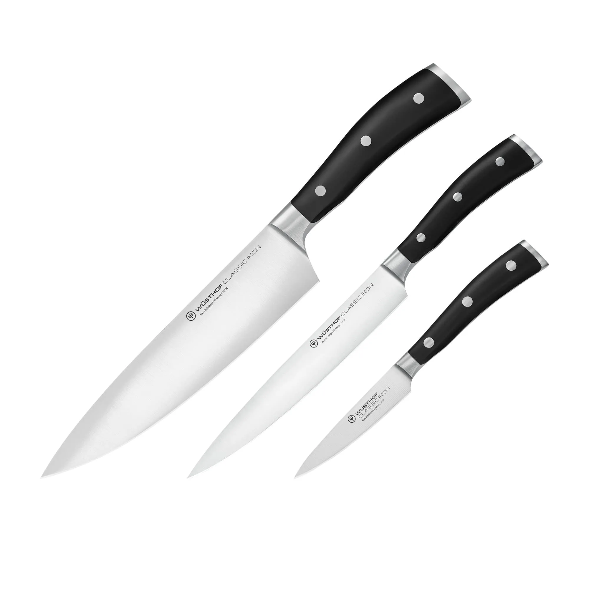 Wusthof Classic Ikon 3pc Knife Set | Kitchen Warehouse™