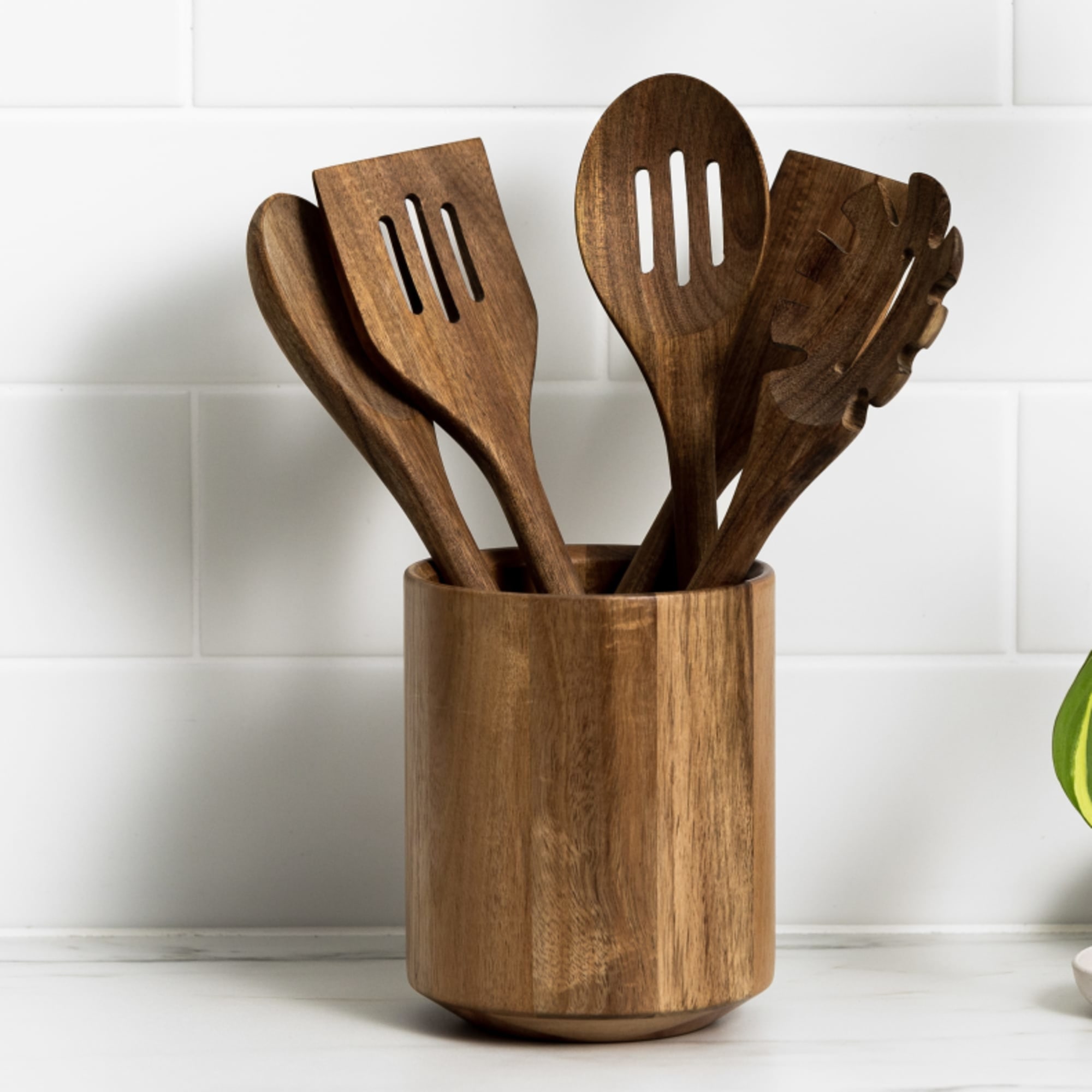 Kitchen Pro Elements Acacia Wood Utensils Set of 6 | Kitchen Warehouse™