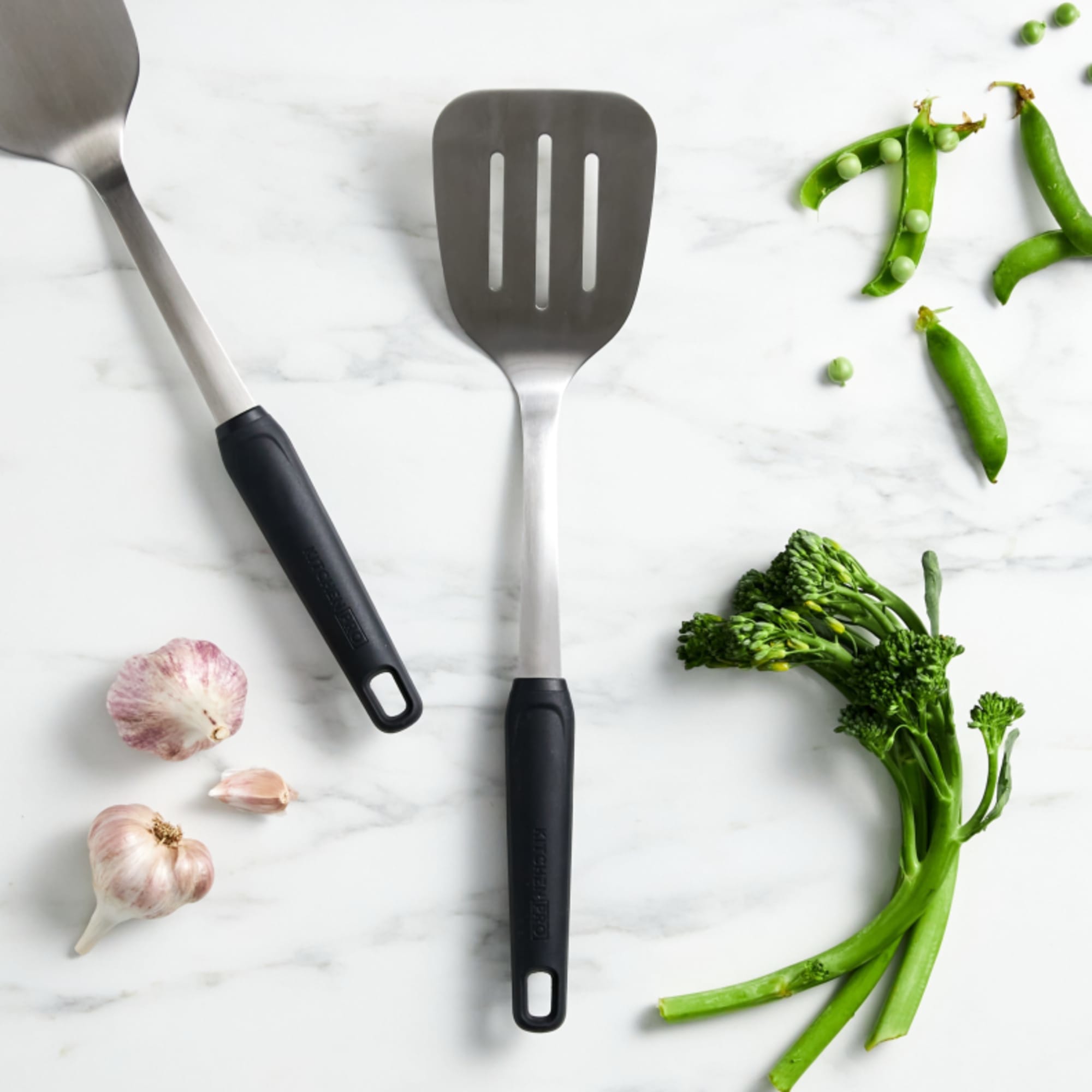 Ergo Stainless Steel Slotted Turner | Kitchen Warehouse™