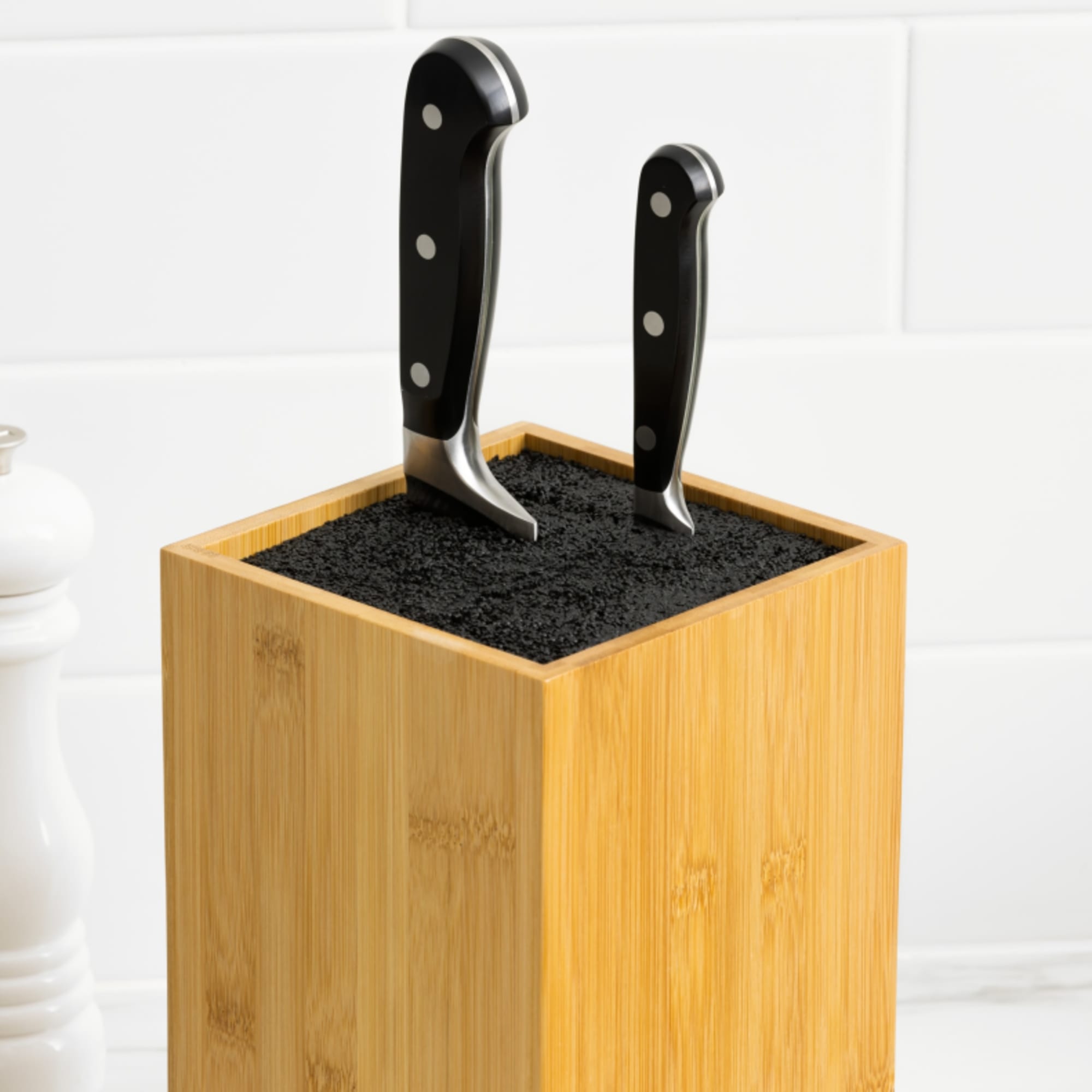 Rectangular Universal Knife Block | Kitchen Warehouse™