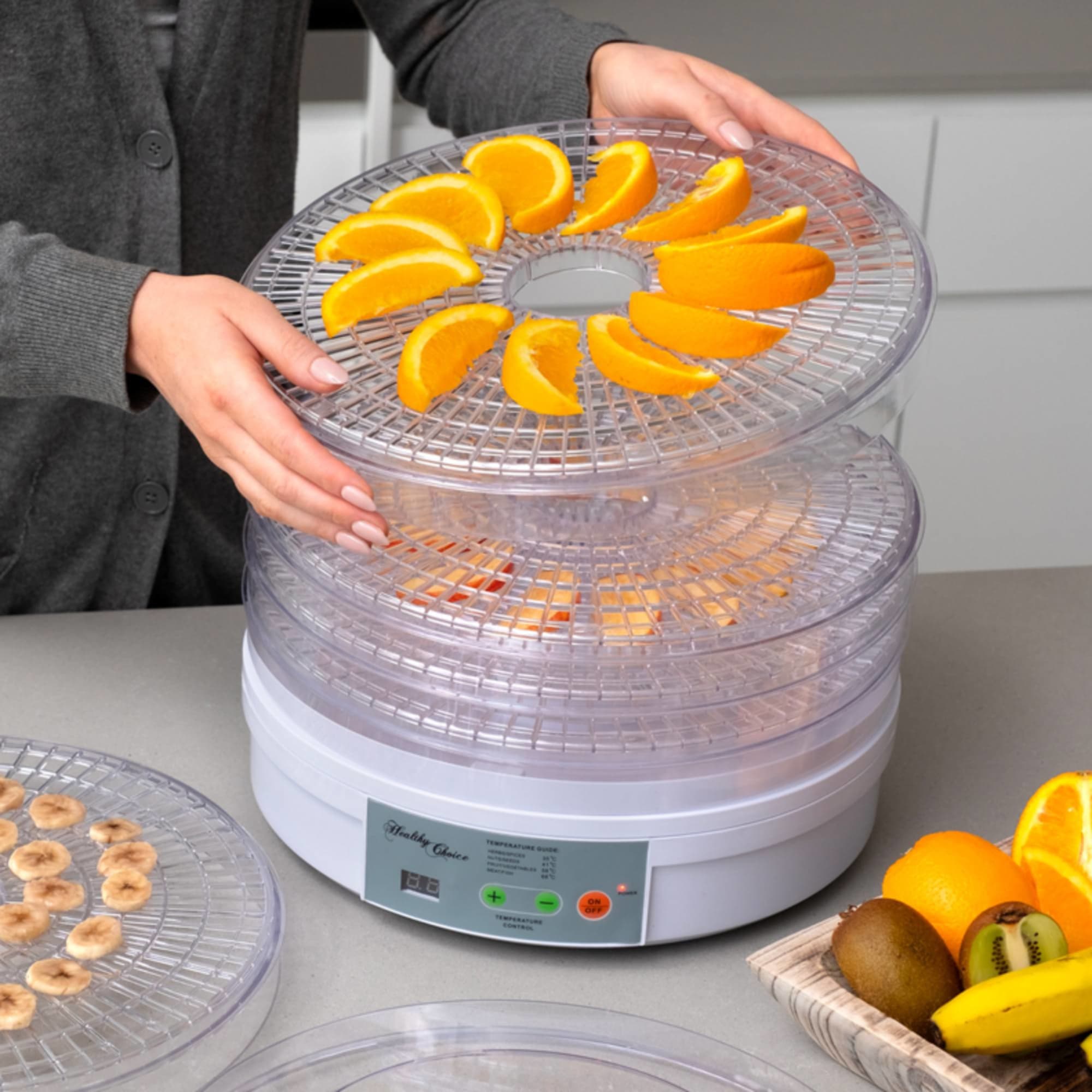 Healthy Choice 300W 5 Tier Food Dehydrator | Kitchen Warehouse™