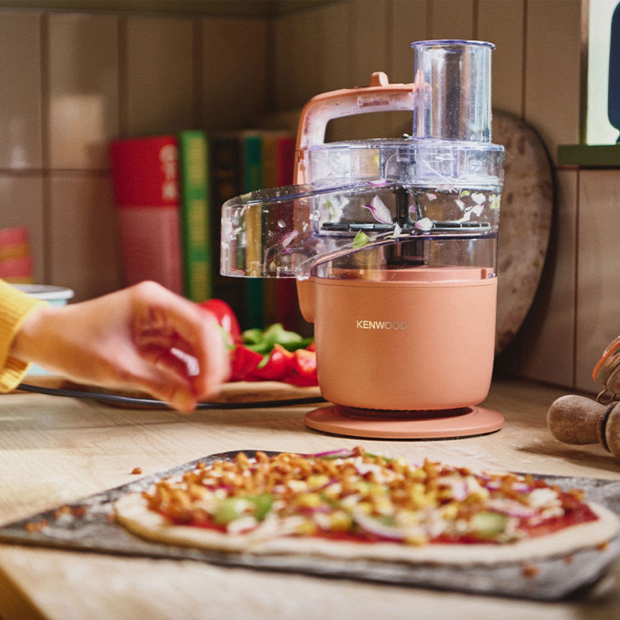 Multipro Go FDP22130RD Food Processor Red Clay | Kitchen Warehouse™