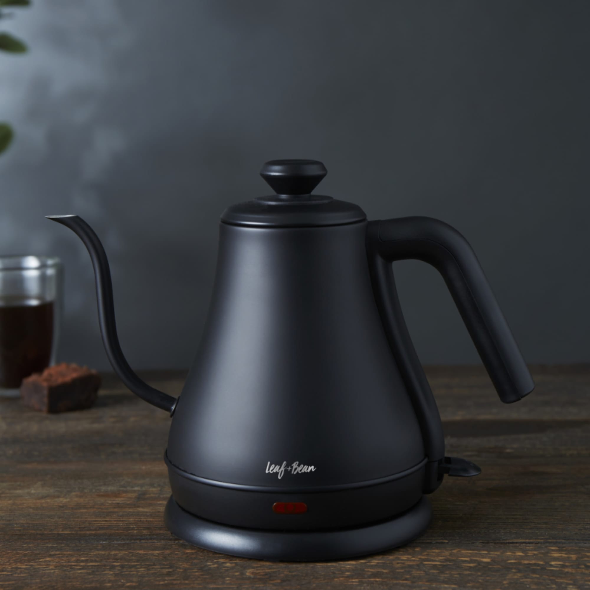 Electric Goose Neck Kettle 800ml Black | Kitchen Warehouse™