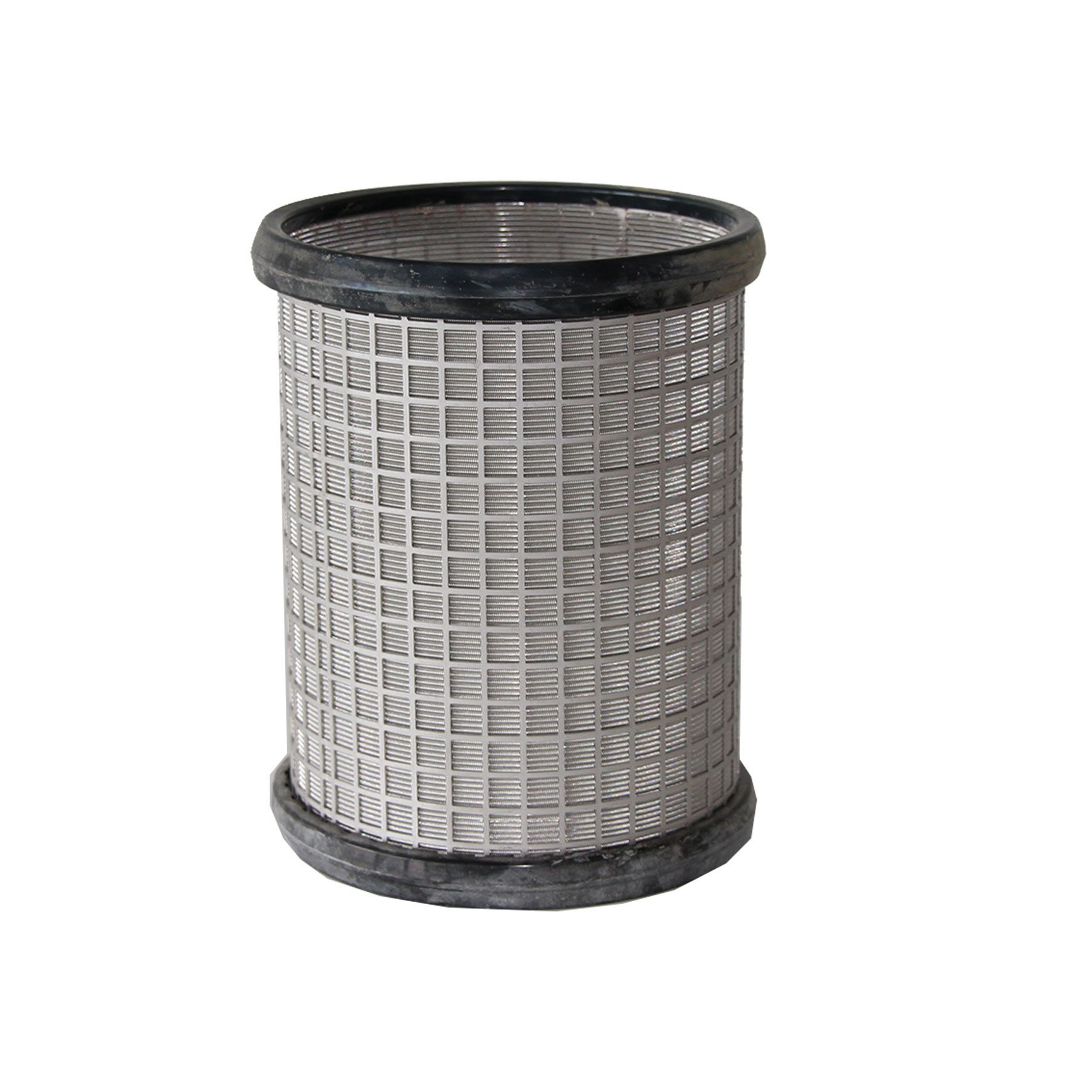 RFM/RFA FILTERELEM. DN100-125 INOX 200 µm Klart Vann