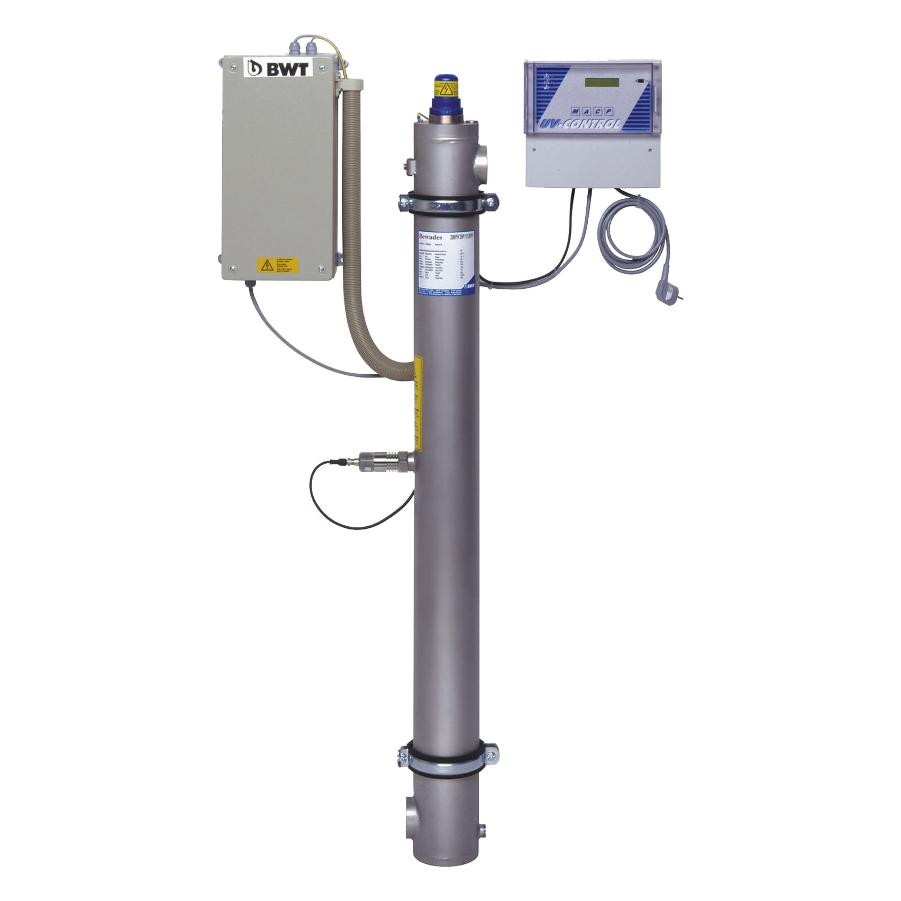 BEWADES UV-SYSTEM 200W/200/17N DVGW Klart Vann