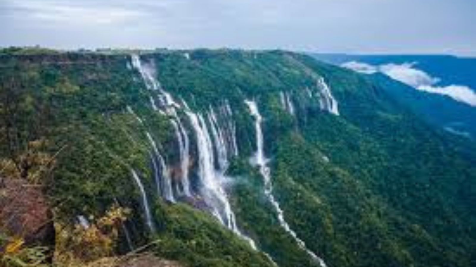 Seven Sisters Waterfall Cherrapunjee, Meghalaya