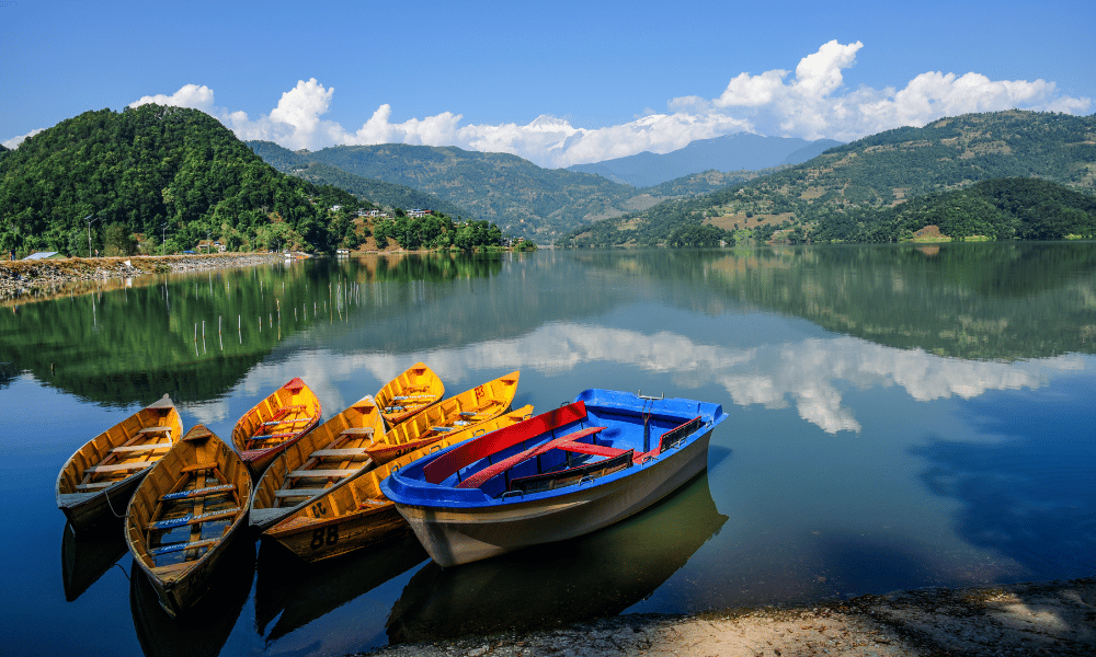 Pokhara Lakeside in Nepal - Kiomoi Travel