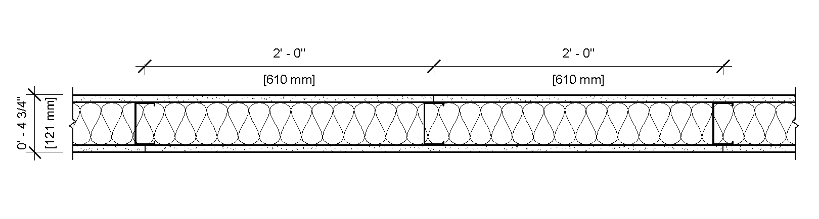 UL U423, U425 - Wall Assembly