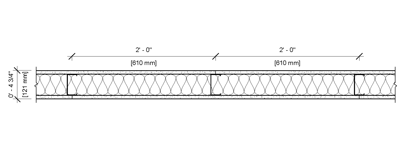 UL U423, U425 - Wall Assembly