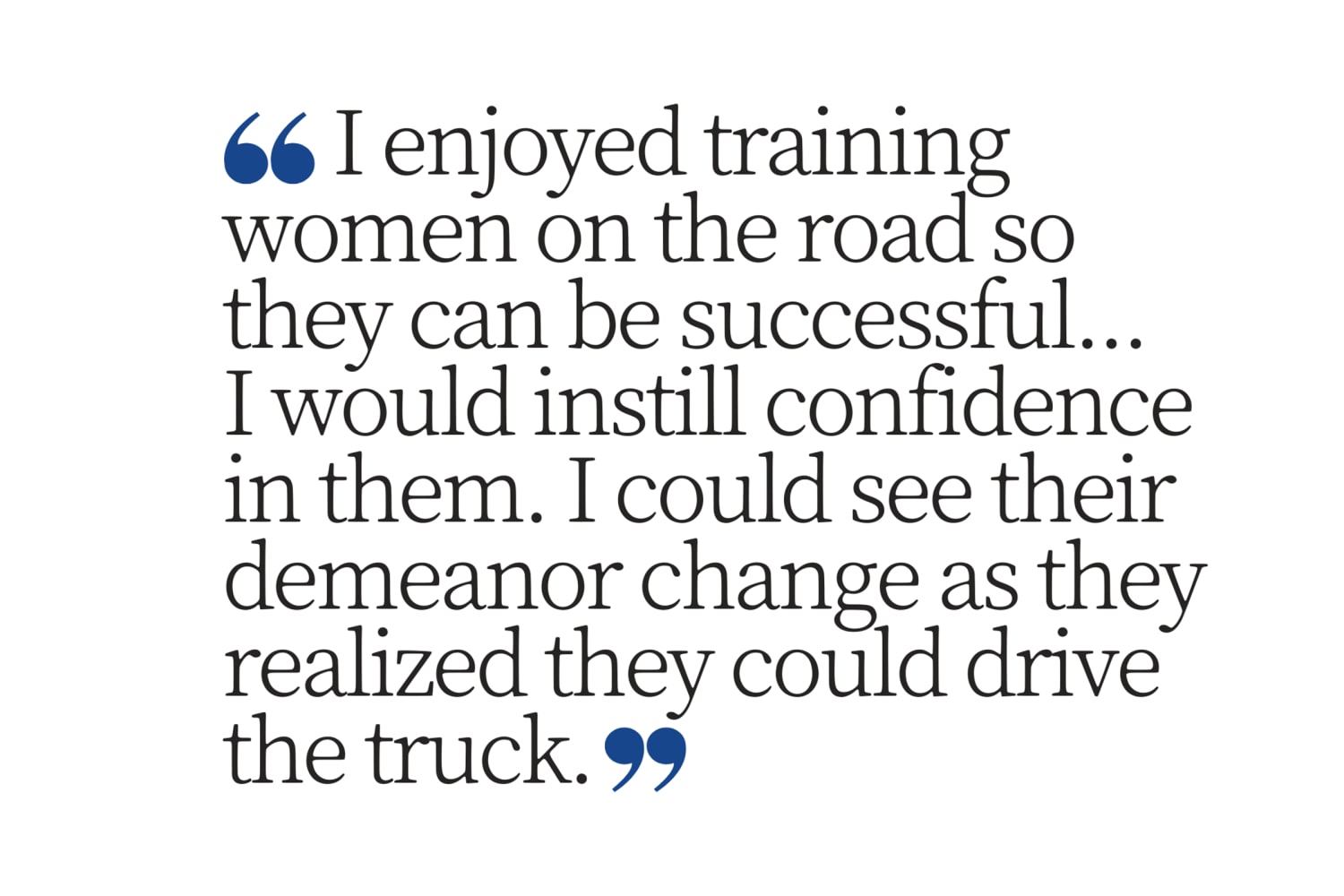 Pioneer and Multi-Million Mile Driver Makes Swift HERstory - Swift ...