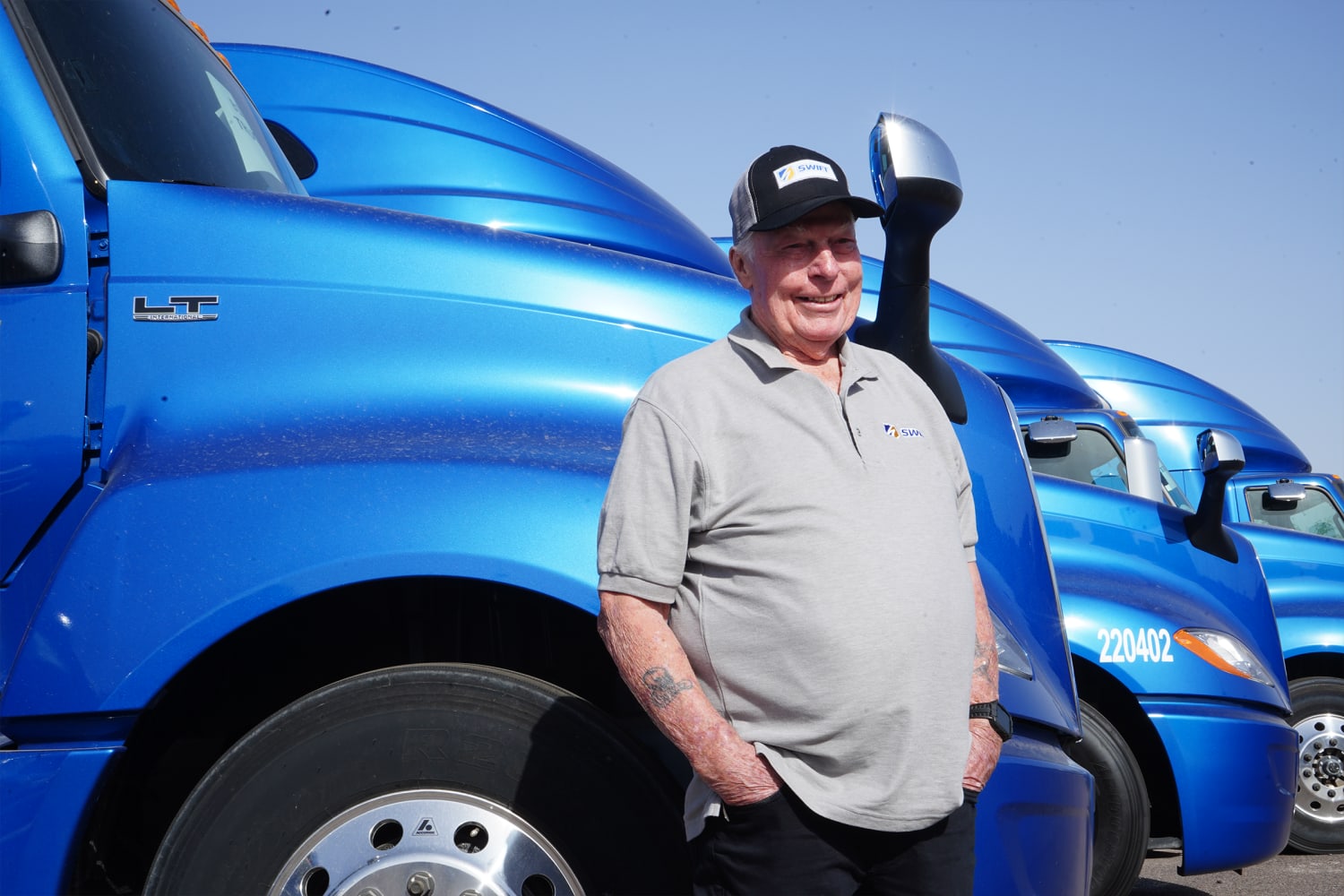 Remarkable Swift Driver has Decades of Experience - Swift Transportation