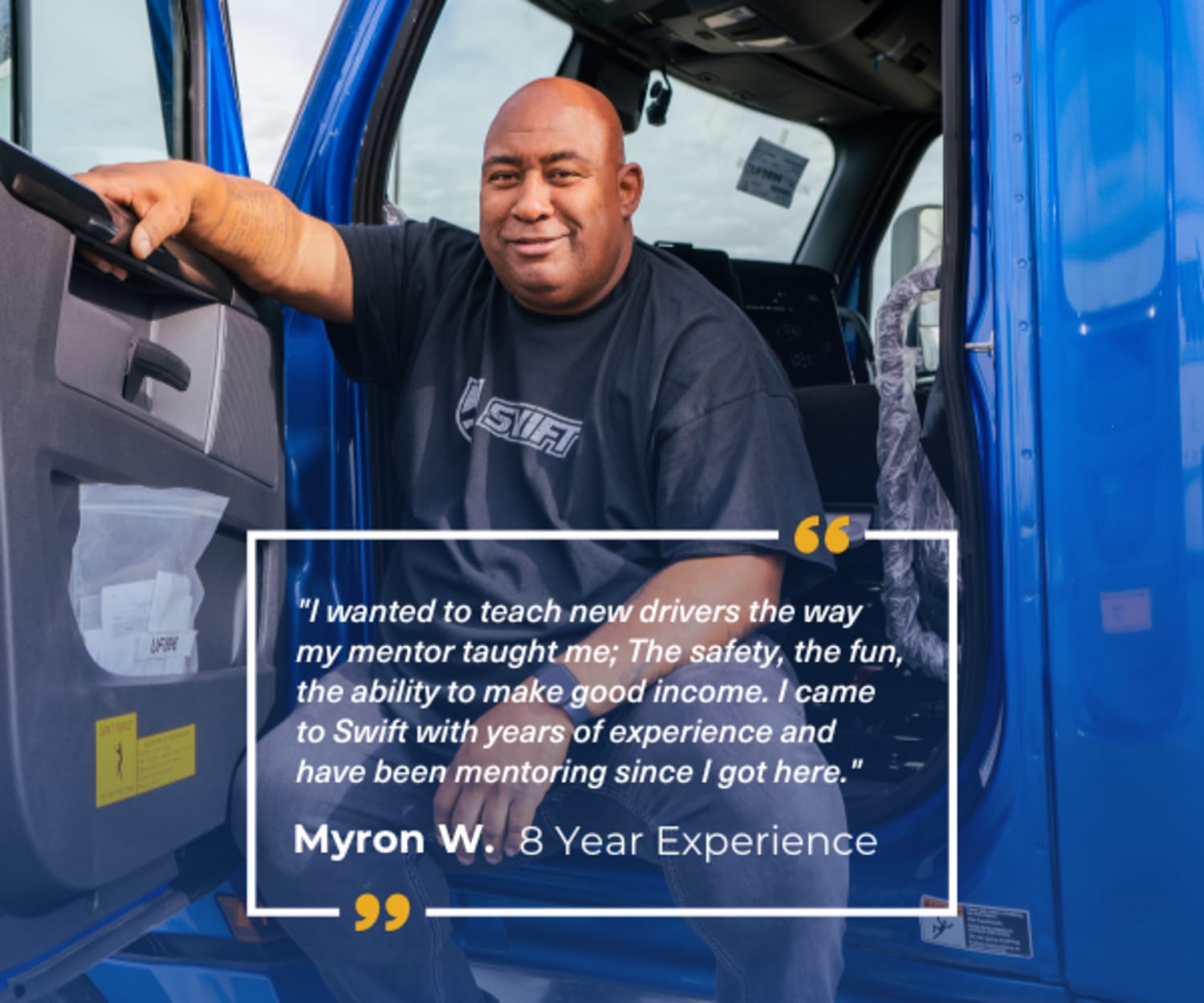 Truck Driver Mentor Program - CDL Mentors - Swift Transportation