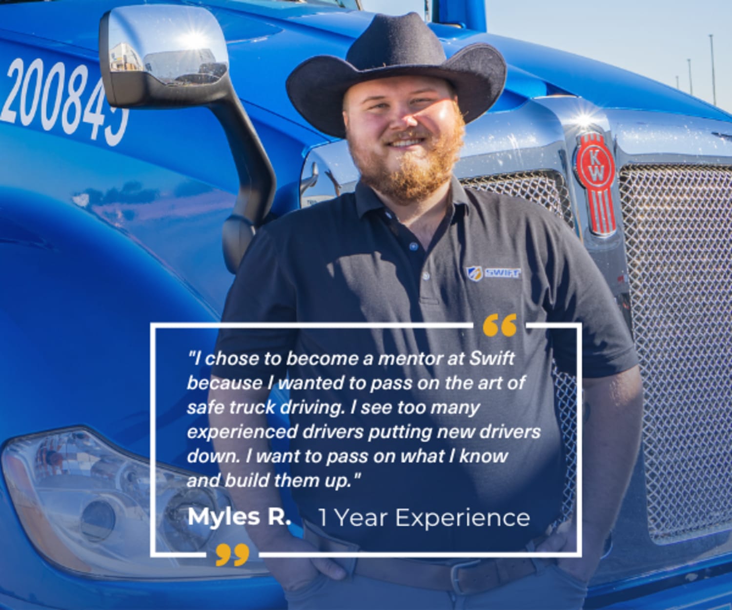 Truck Driver Mentor Program - CDL Mentors - Swift Transportation
