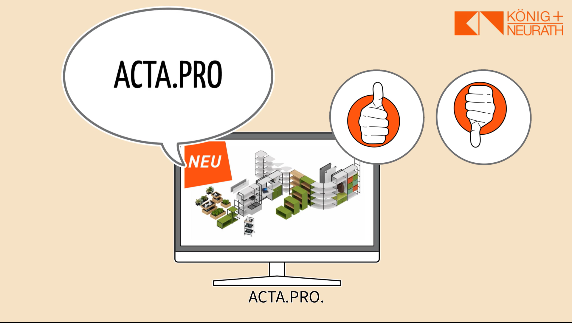ACTA.PRO - Stauraum | König + Neurath