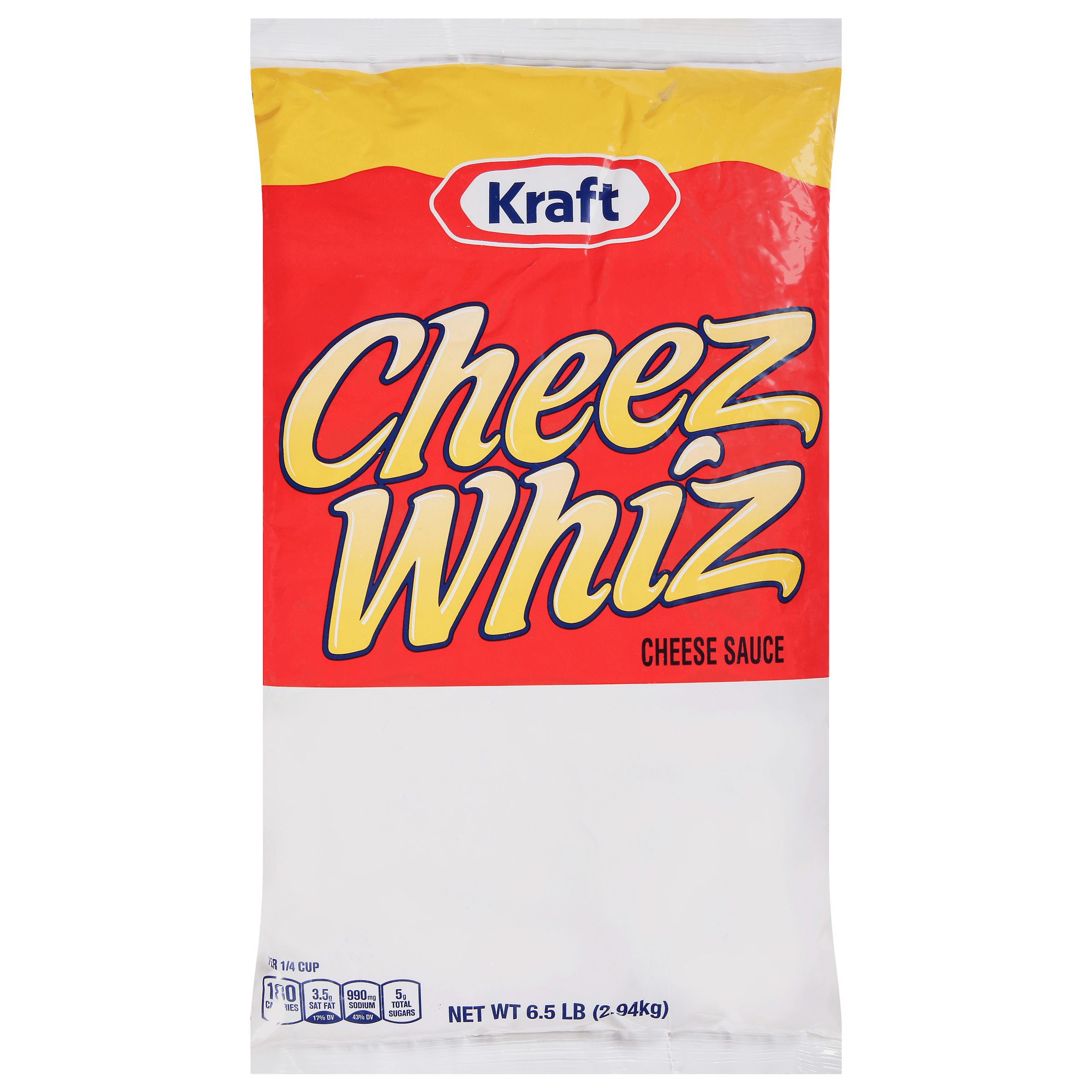 Cheez Whiz Cheese Spread, 6.5 LB | Away From Home