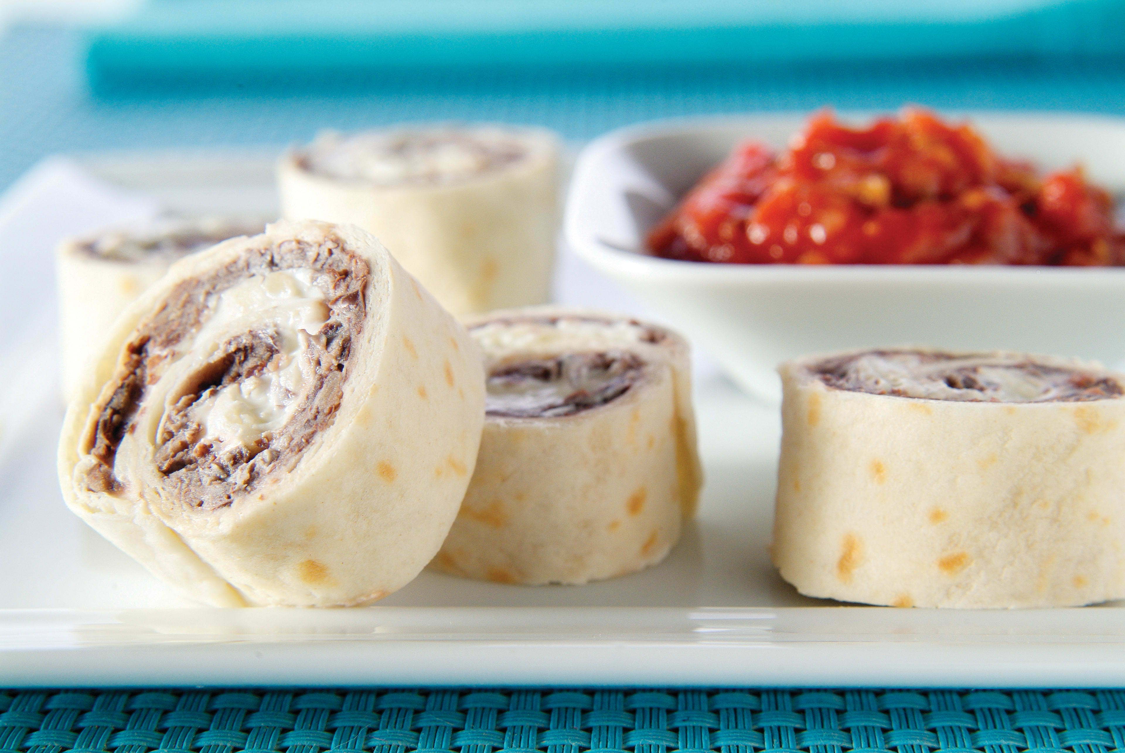 Black Bean Pinwheels | Philadelphia | Recipes - Kraft Heinz