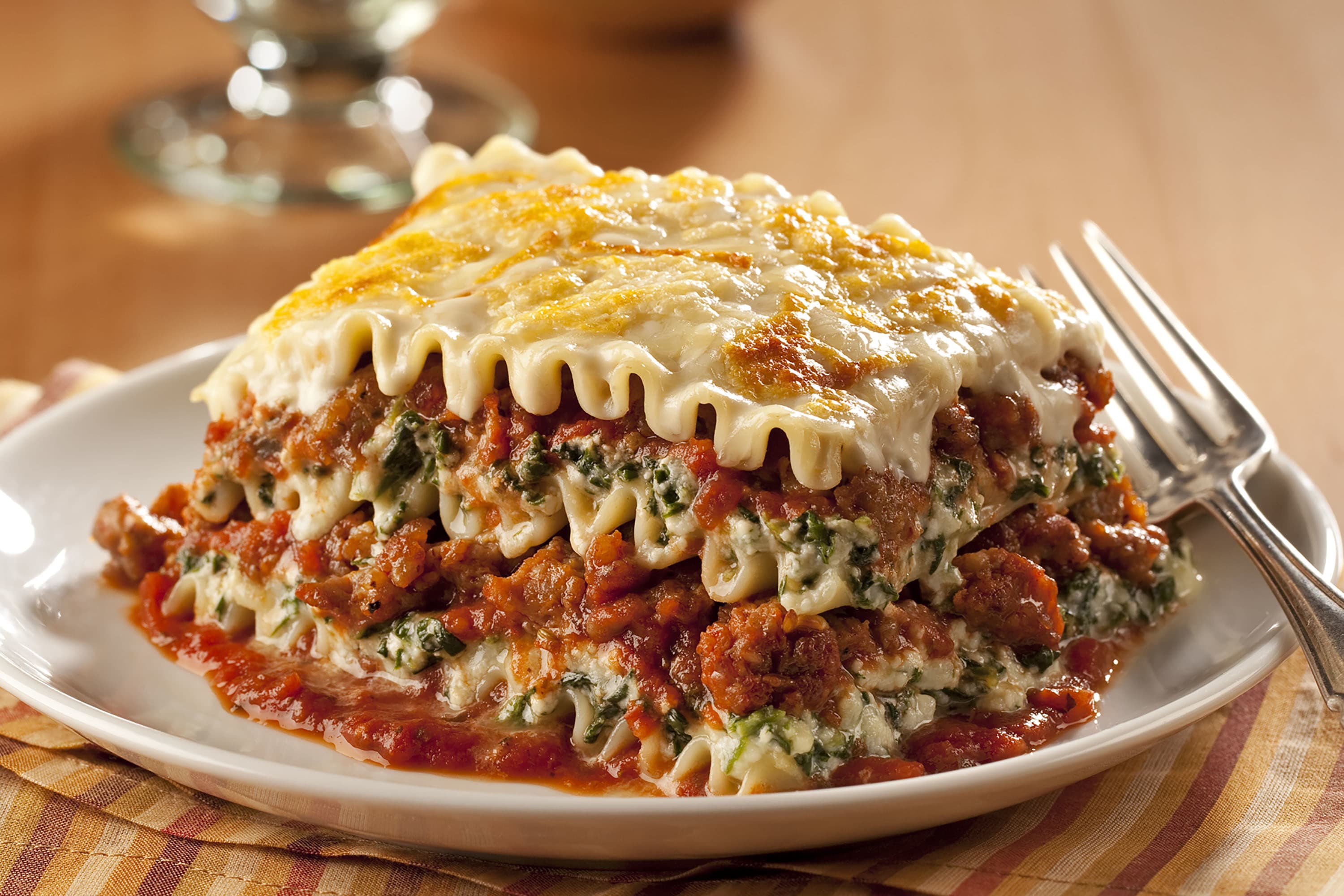 CLASSICO Two-Sauce Lasagna | Classico | Recipes - Kraft Heinz
