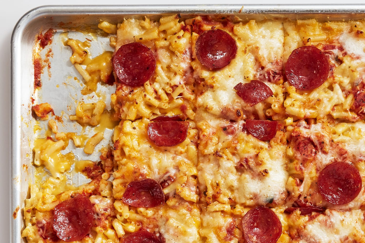 Sheet-Pan Mac and Cheese Pizza | Kraft Mac And Cheese | Recipes - Kraft ... Sheet-Pan Mac and Cheese Pizza | Kraft Mac And Cheese | Recipes - Kraft ...