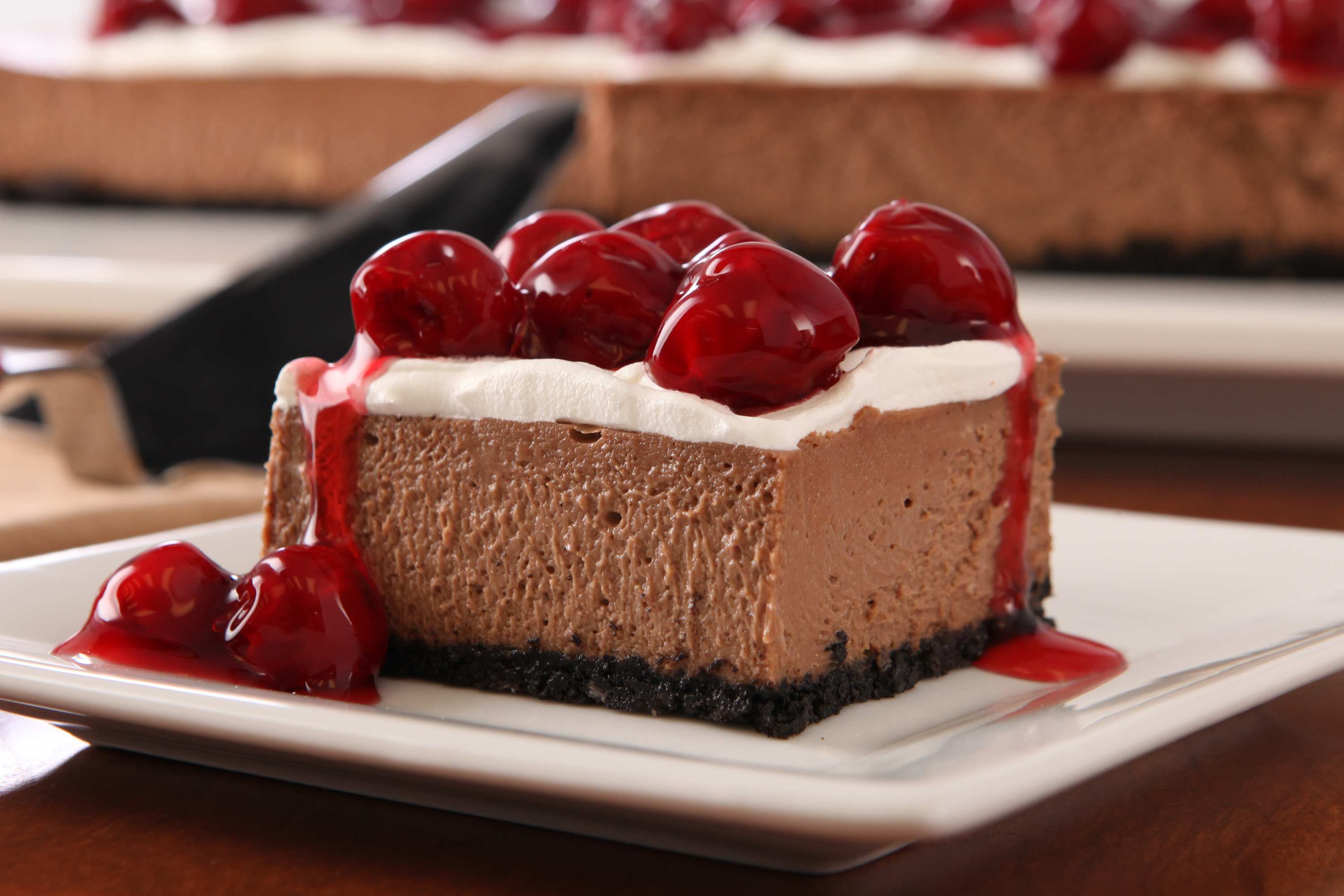 Gâteau au fromage PHILADELPHIA Forêt-Noire | Baker's | Recettes - Kraft ...