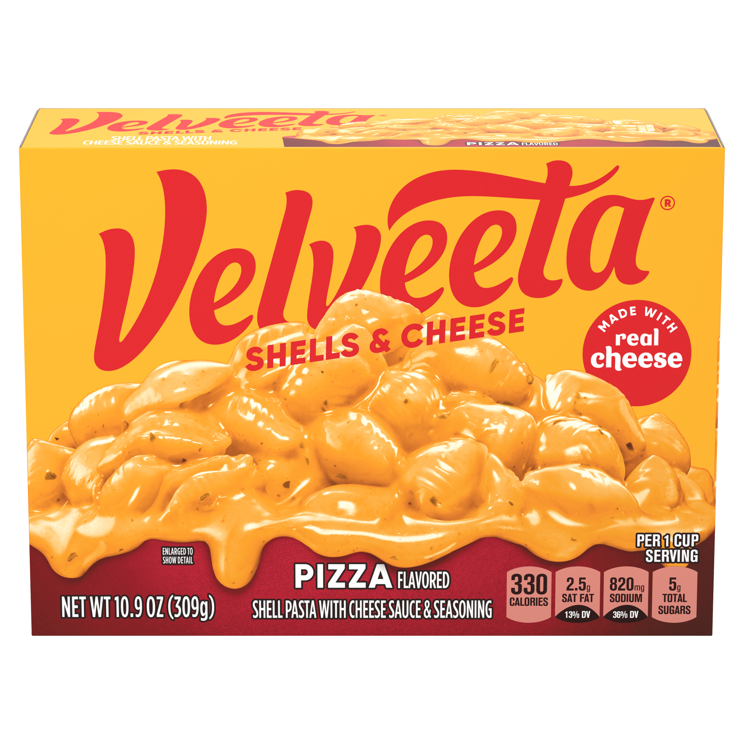 Shells & Cheese Original Shell Pasta & Cheese Sauce Meal | Velveeta ...
