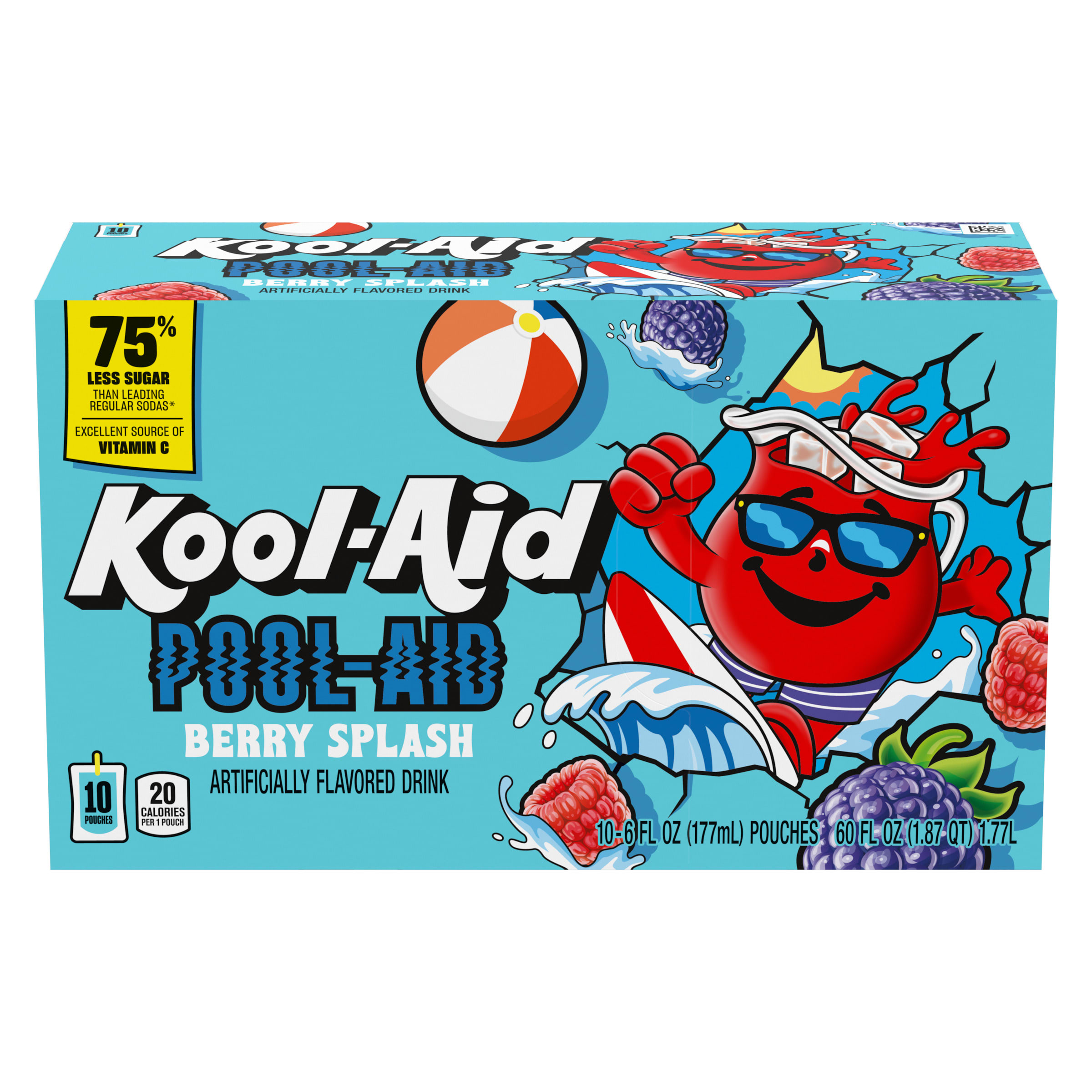 Ghoul-Aid Jammers Scary Berry Artificially Flavored Soft Drink | Kool ...