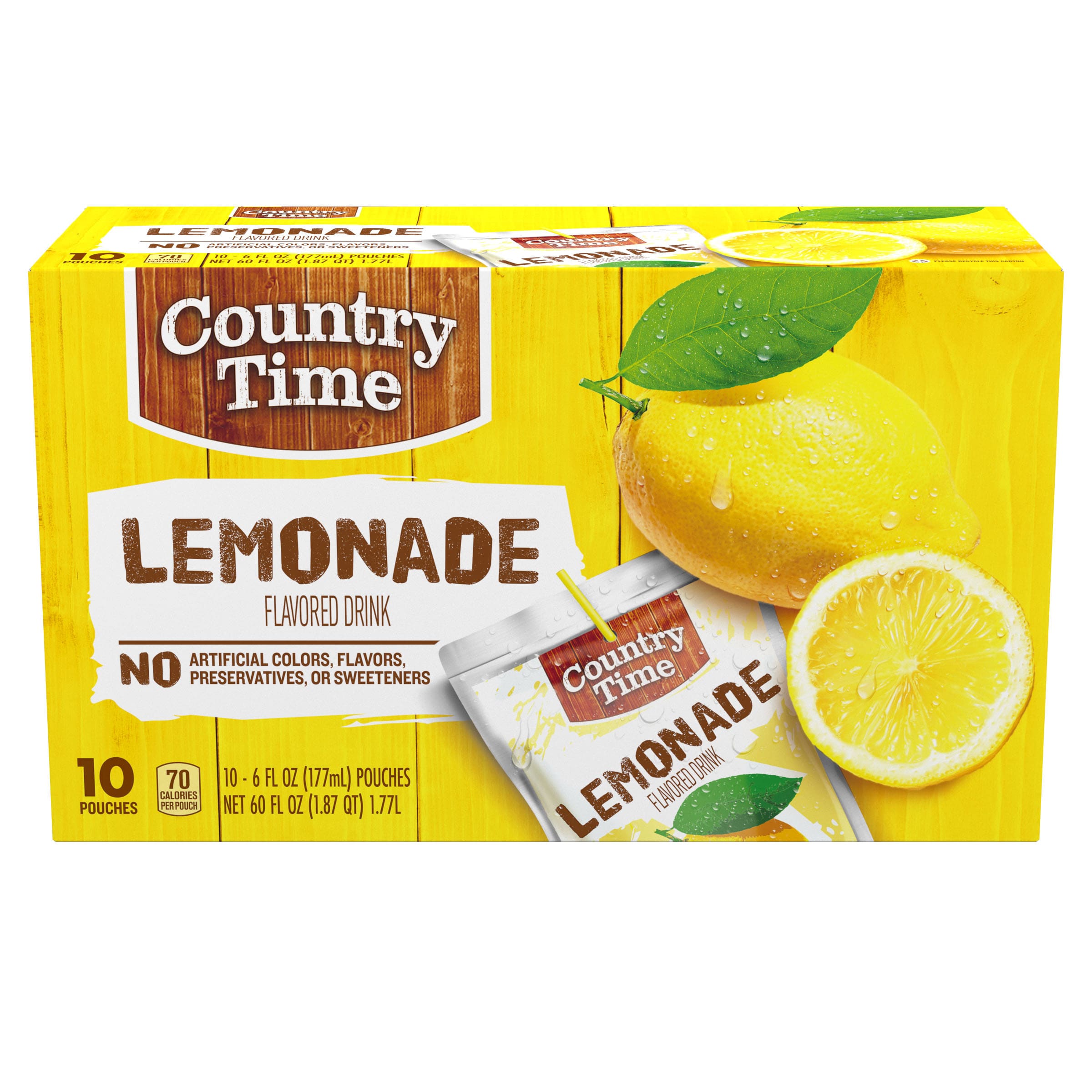 Strawberry Lemonade Ready to Drink Flavored Drink Pouches | Country ...