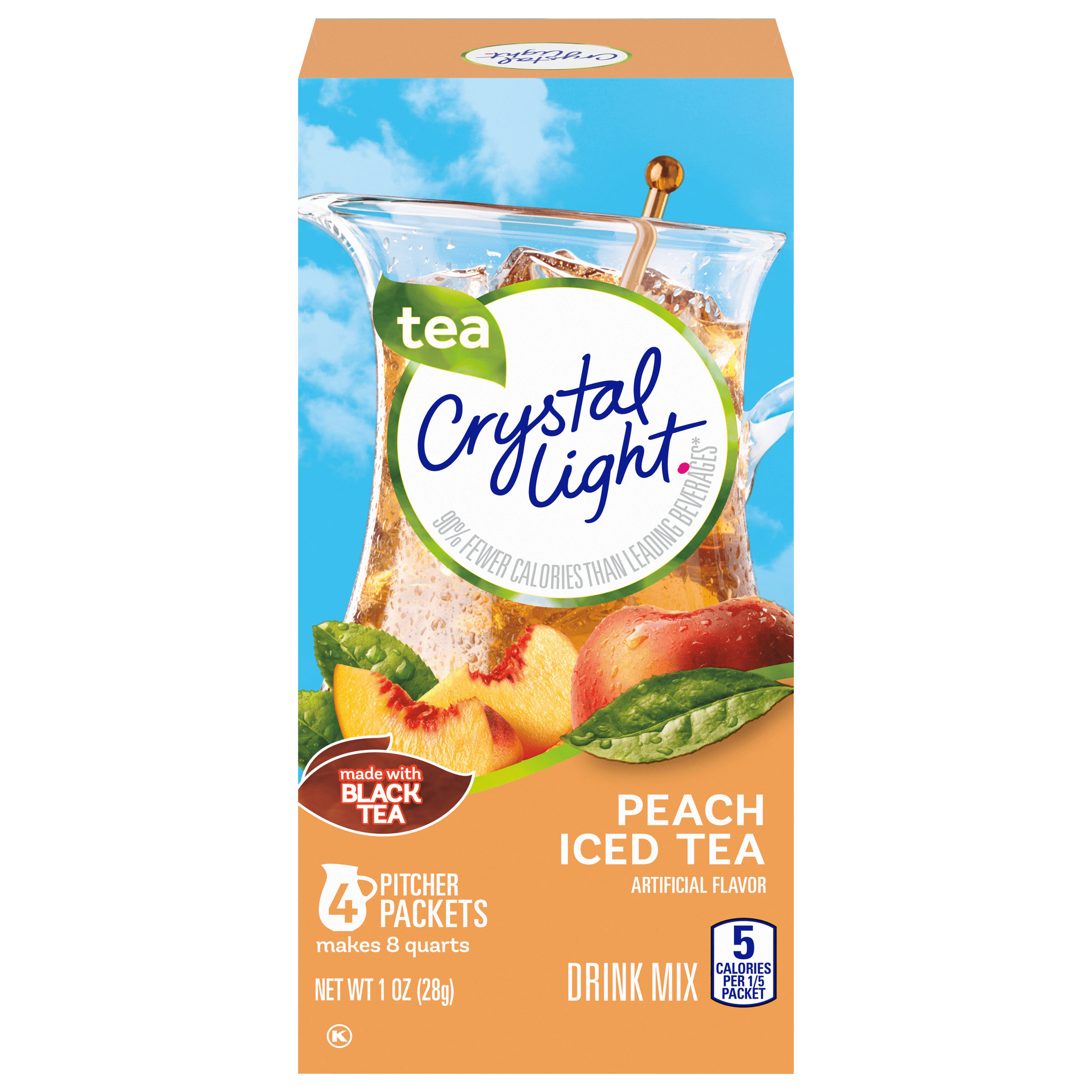 Classic Orange Naturally Flavored Powdered Drink Mix | Crystal Light ...