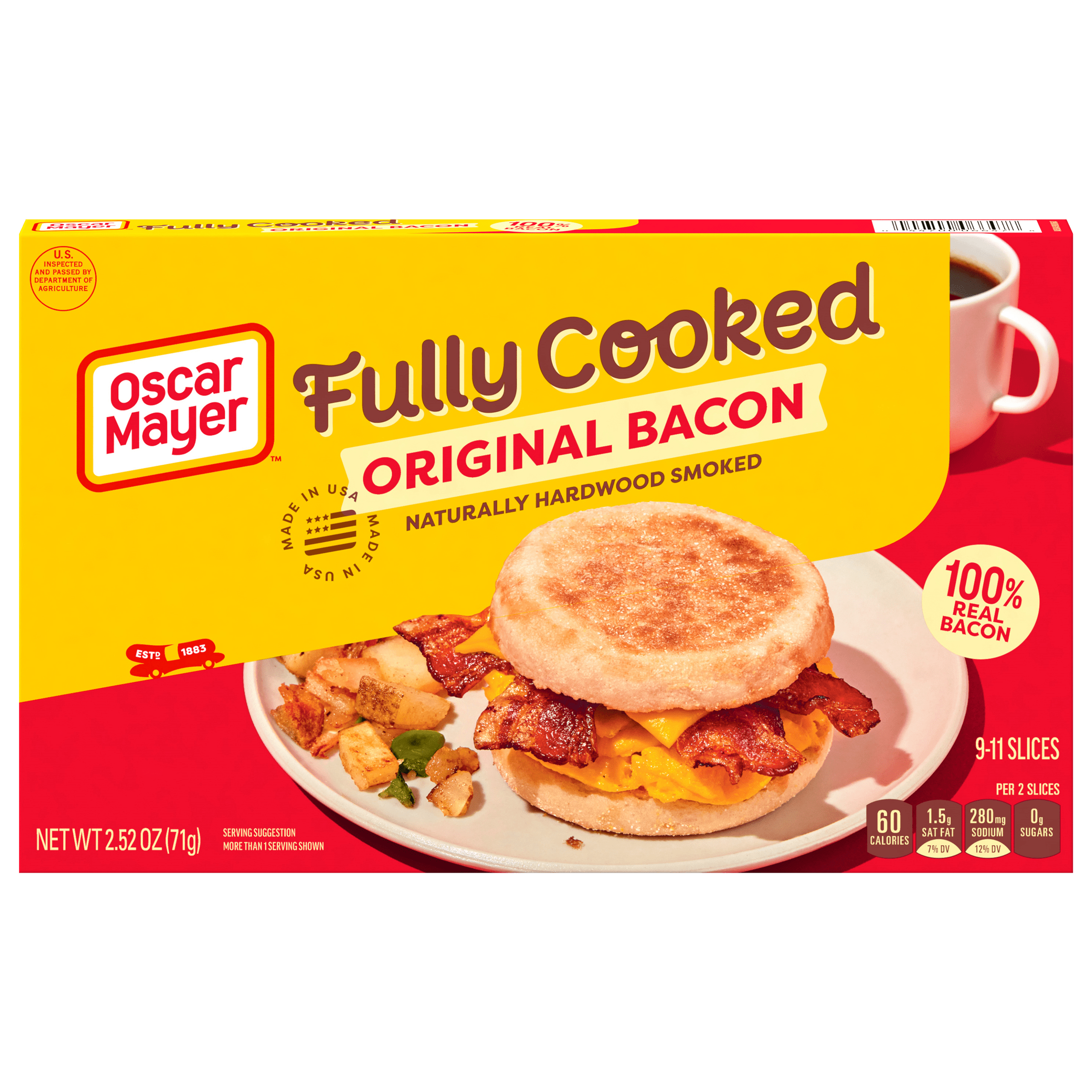Original Fully Cooked Thick Sliced Bacon