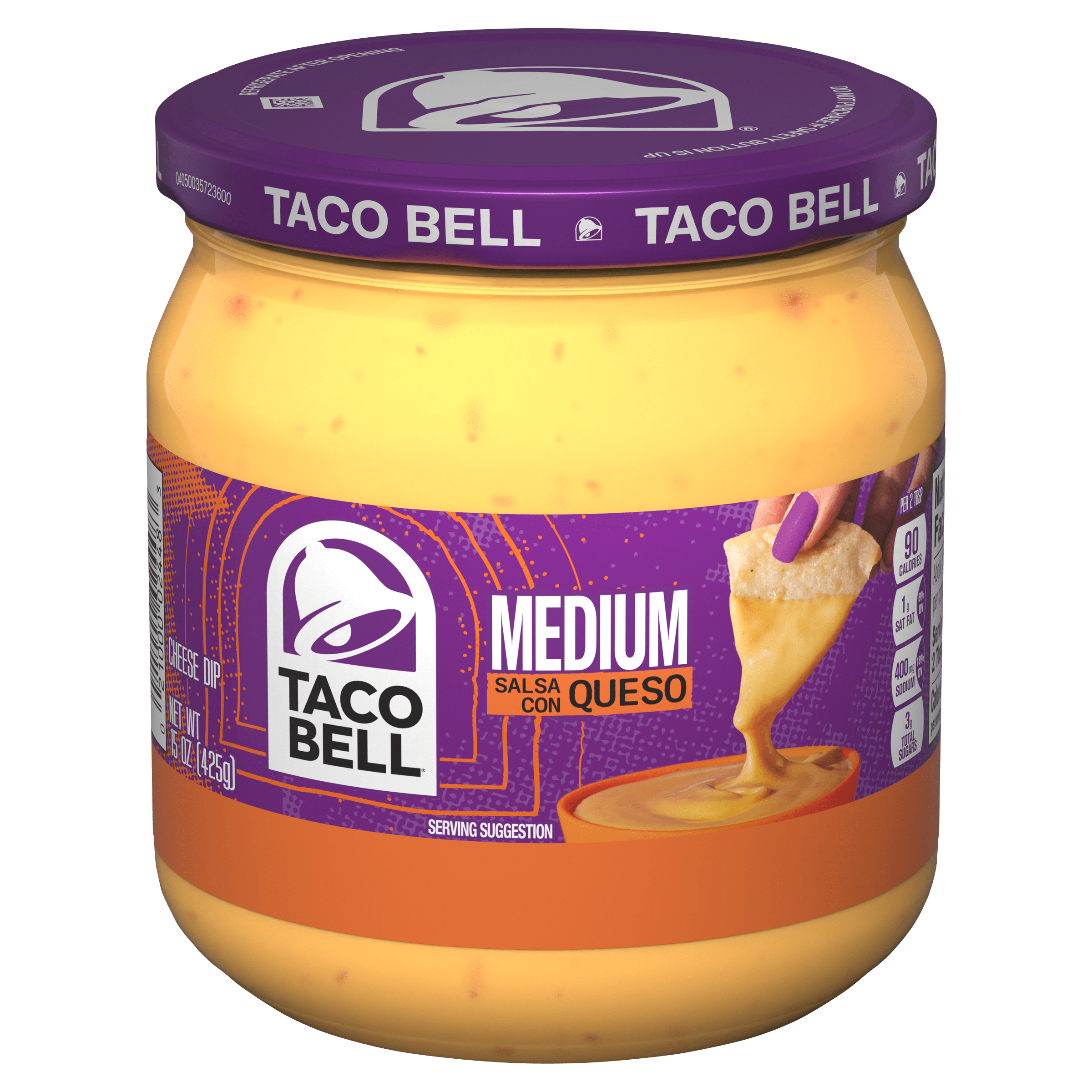 Medium Salsa Con Queso Cheese Dip | TACO BELL HOME ORIGINALS | Products - Heinz®