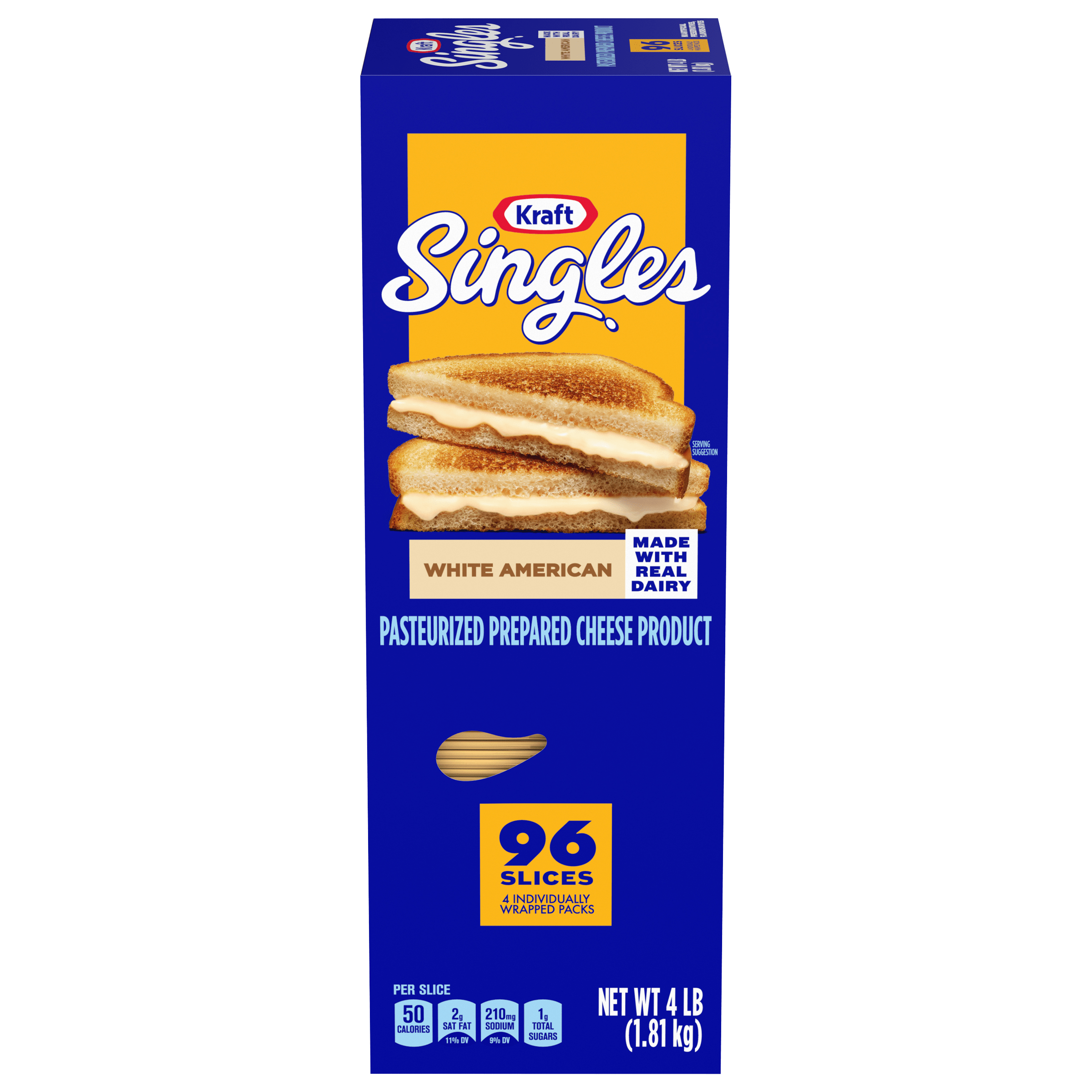 White American Cheese Slices | Kraft Singles | Products - Heinz®