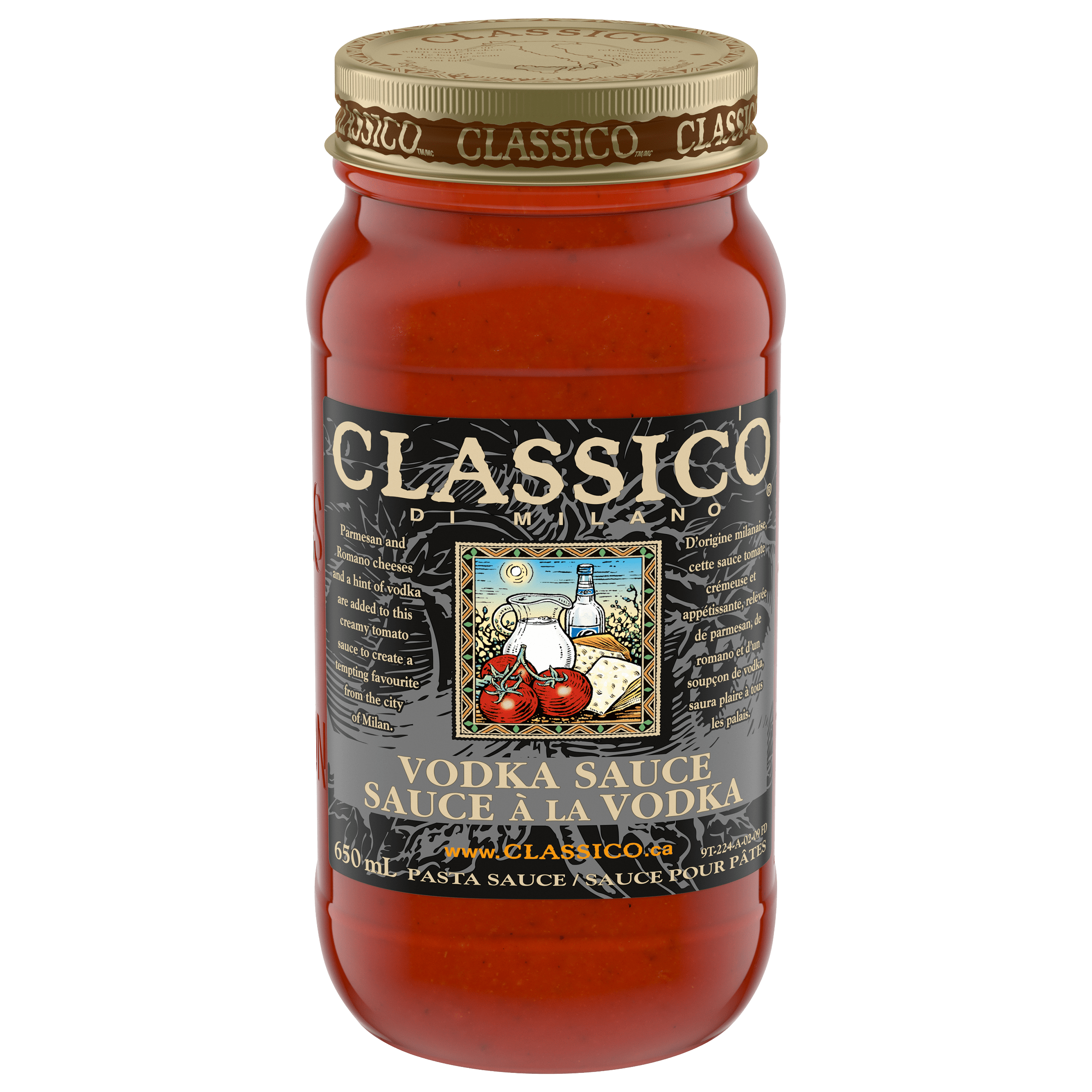 Vodka Sauce Spaghetti Pasta Sauce Classico Products Heinz® Canada