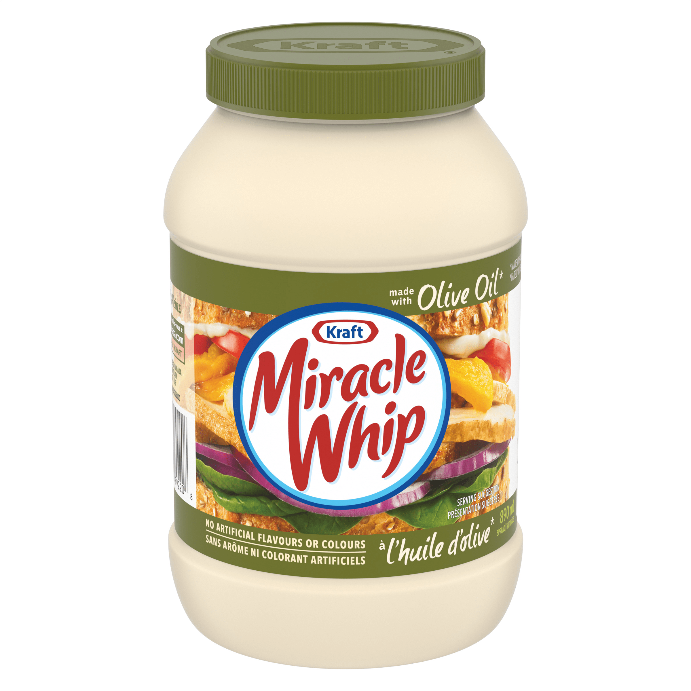 Olive Oil Spread | Kraft Miracle Whip | Products - Heinz® Canada