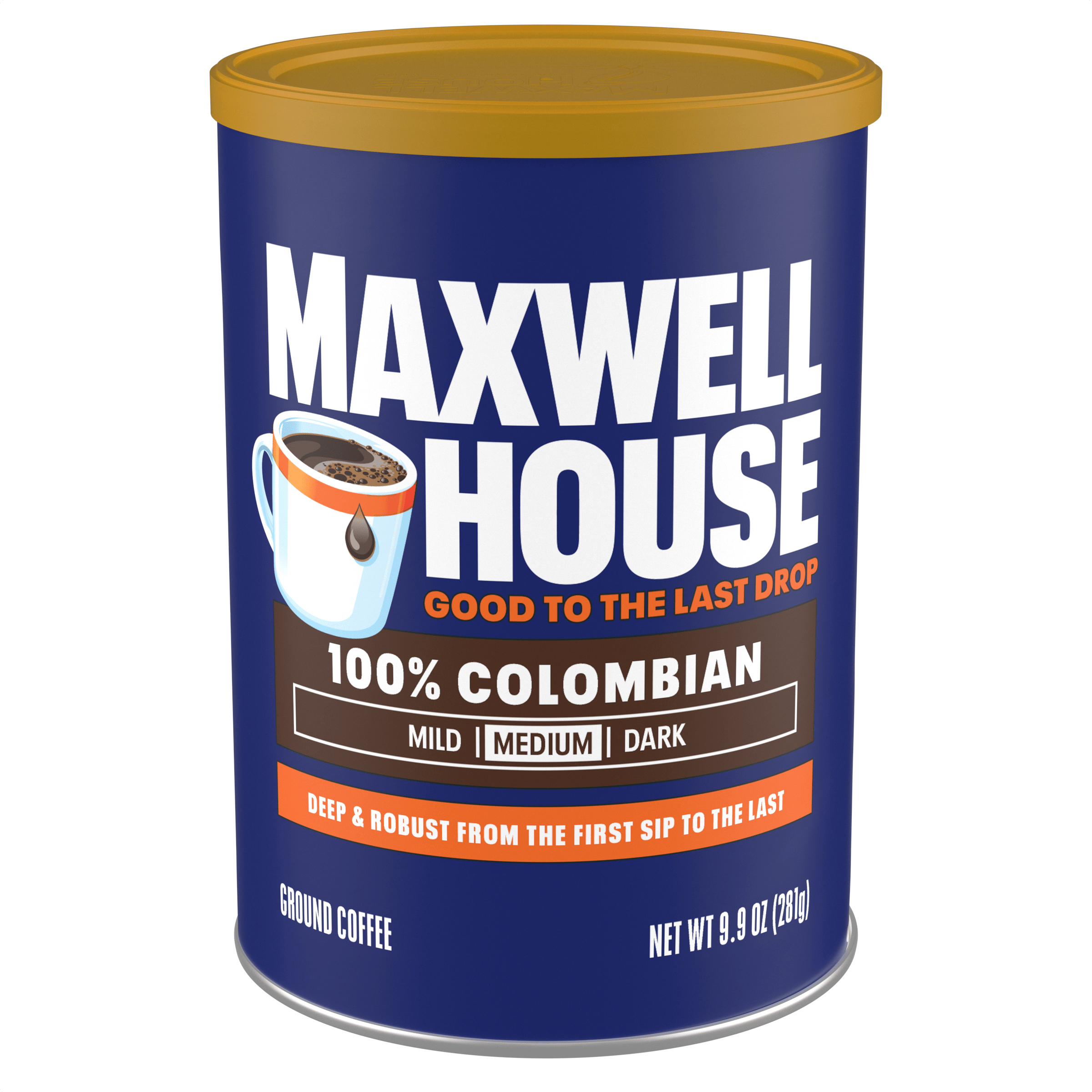 100% Colombian Ground Coffee | Maxwell House | Products - Heinz®